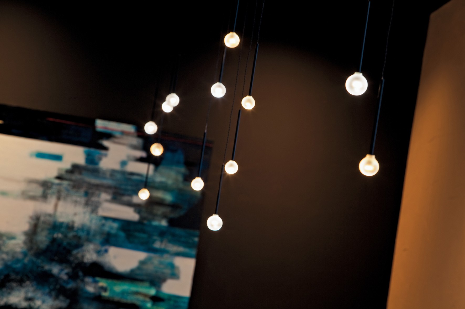 BARRALED X5 VENERE LED Borosilicate glass pendant lamp By Album