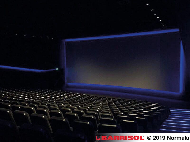 BARRISOL® ARTOLIS BI-STRETCH Acoustic fabric stretch ceiling By BARRISOL