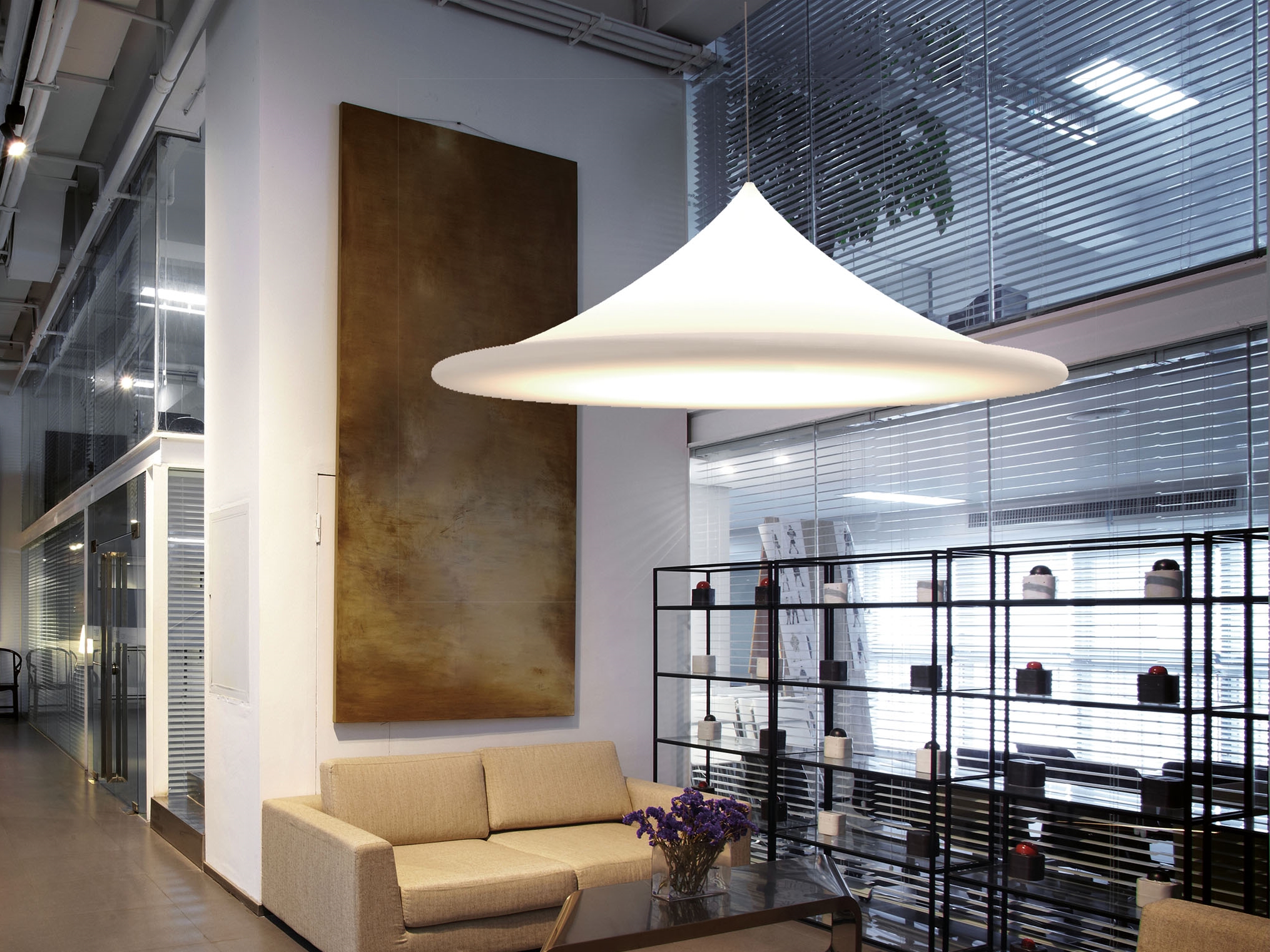 LED PVC pendant lamp BARRISOL® CASTIGLIONI By BARRISOL