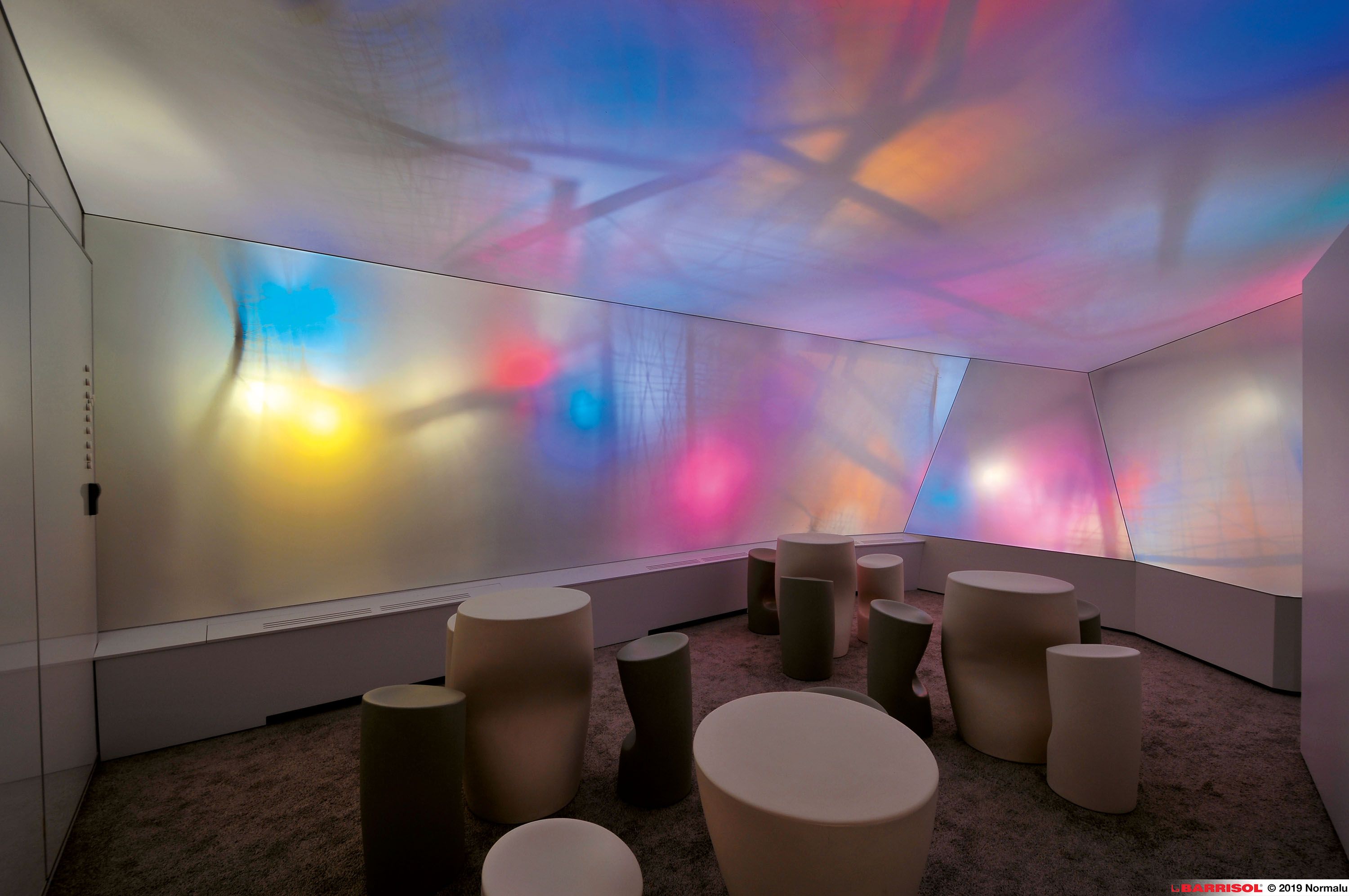 BARRISOL® LAYERS CONCEPT PVC stretch ceiling / Stretch wall By BARRISOL