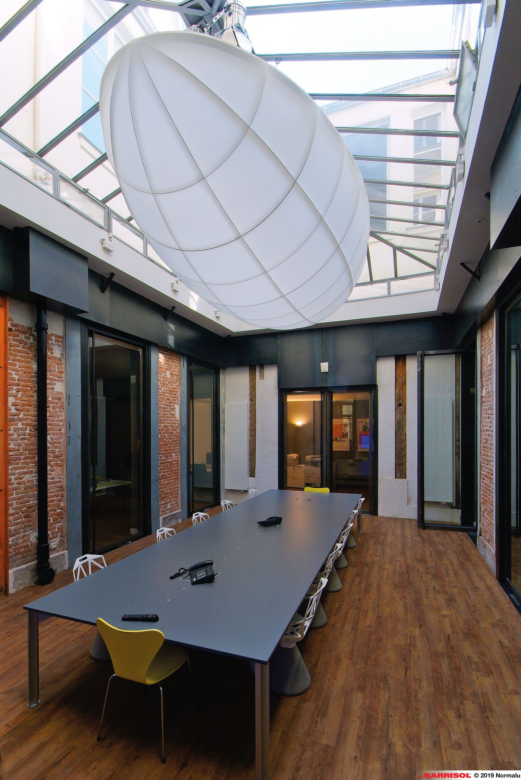 BARRISOL® LIGHTINGS PVC pendant lamp By BARRISOL