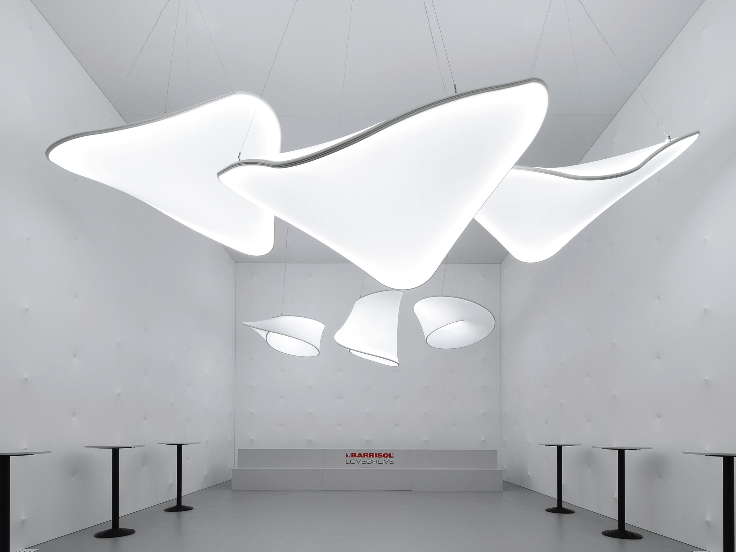 BARRISOL® LOVEGROVE LED PVC pendant lamp By BARRISOL | design Ross ...