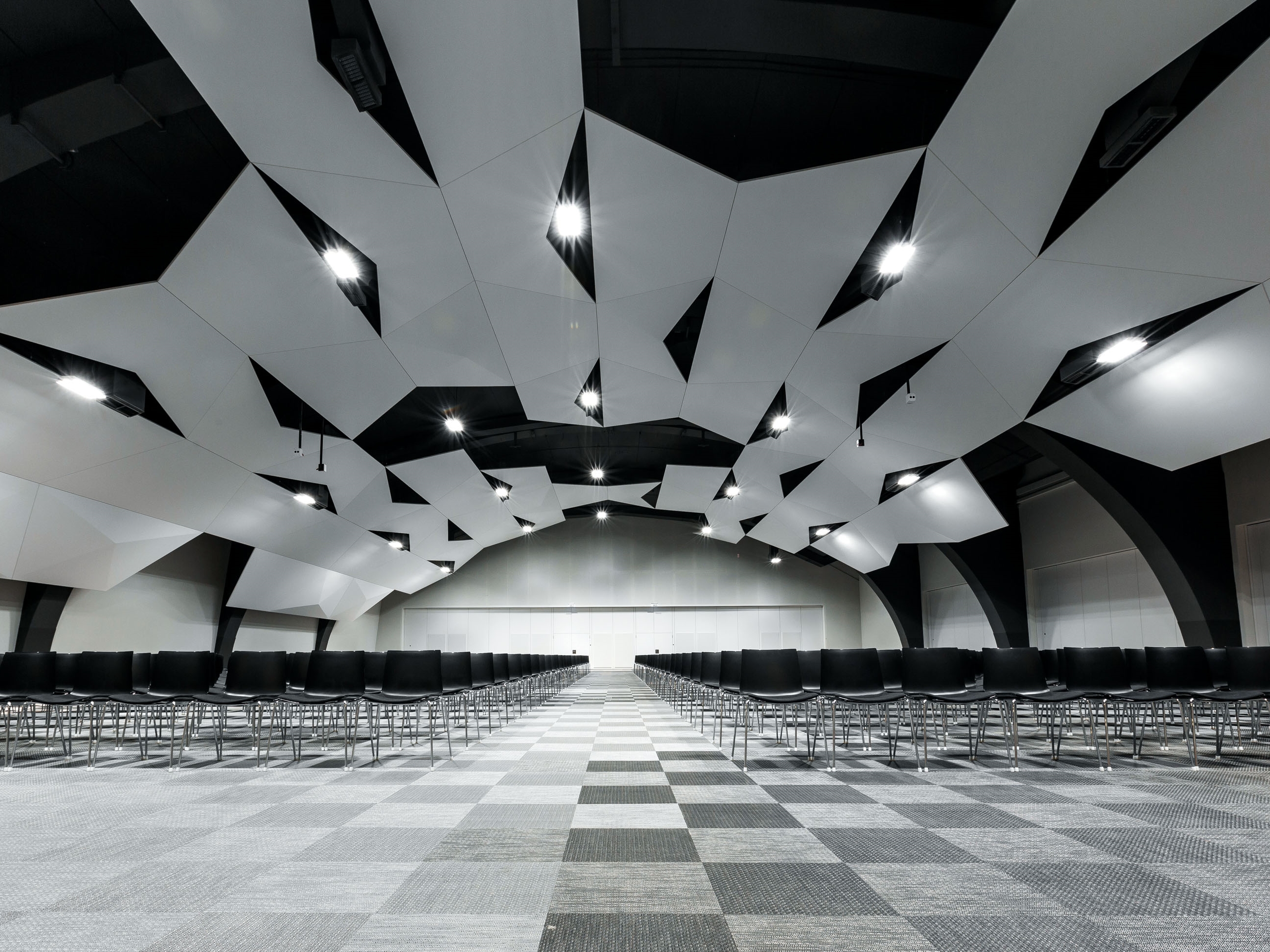 BARRISOL® MODULAR Techo tensado de PVC para interiores By BARRISOL