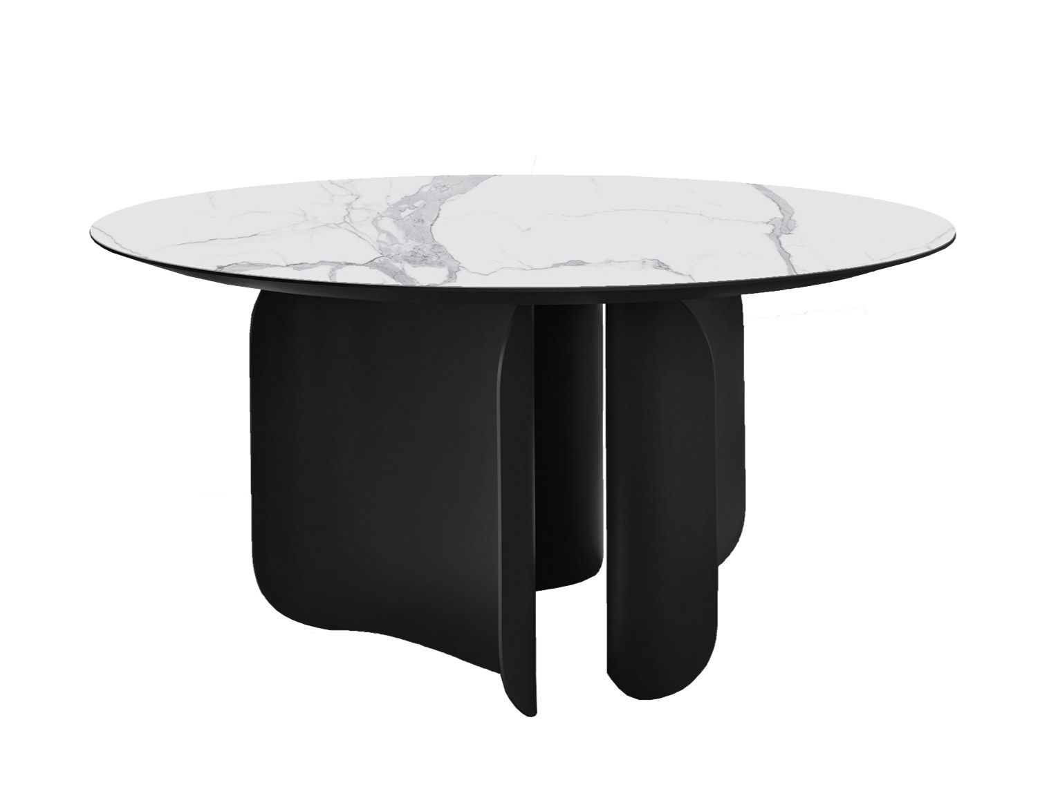 BARRY | Porcelain stoneware table By Miniforms design Alain Gilles