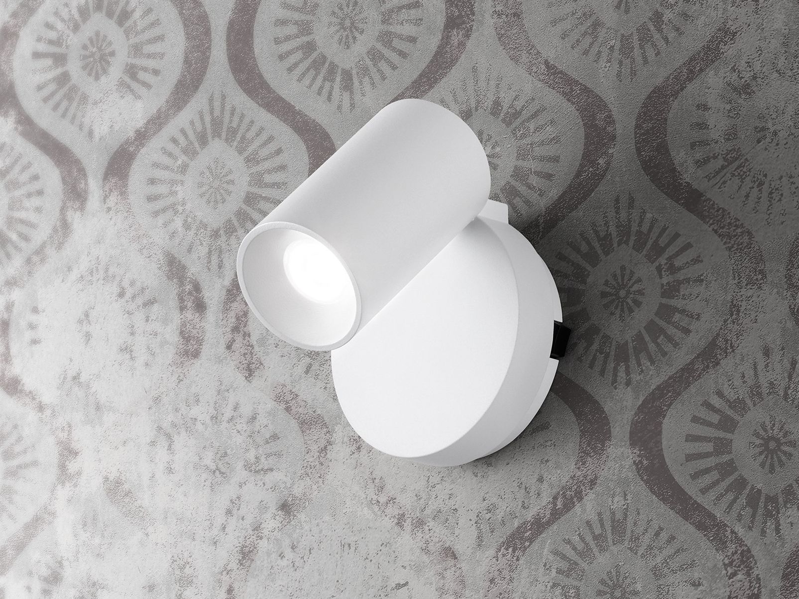 LED wall-mounted adjustable spotlight BART_W SWITCH By Linea Light Group