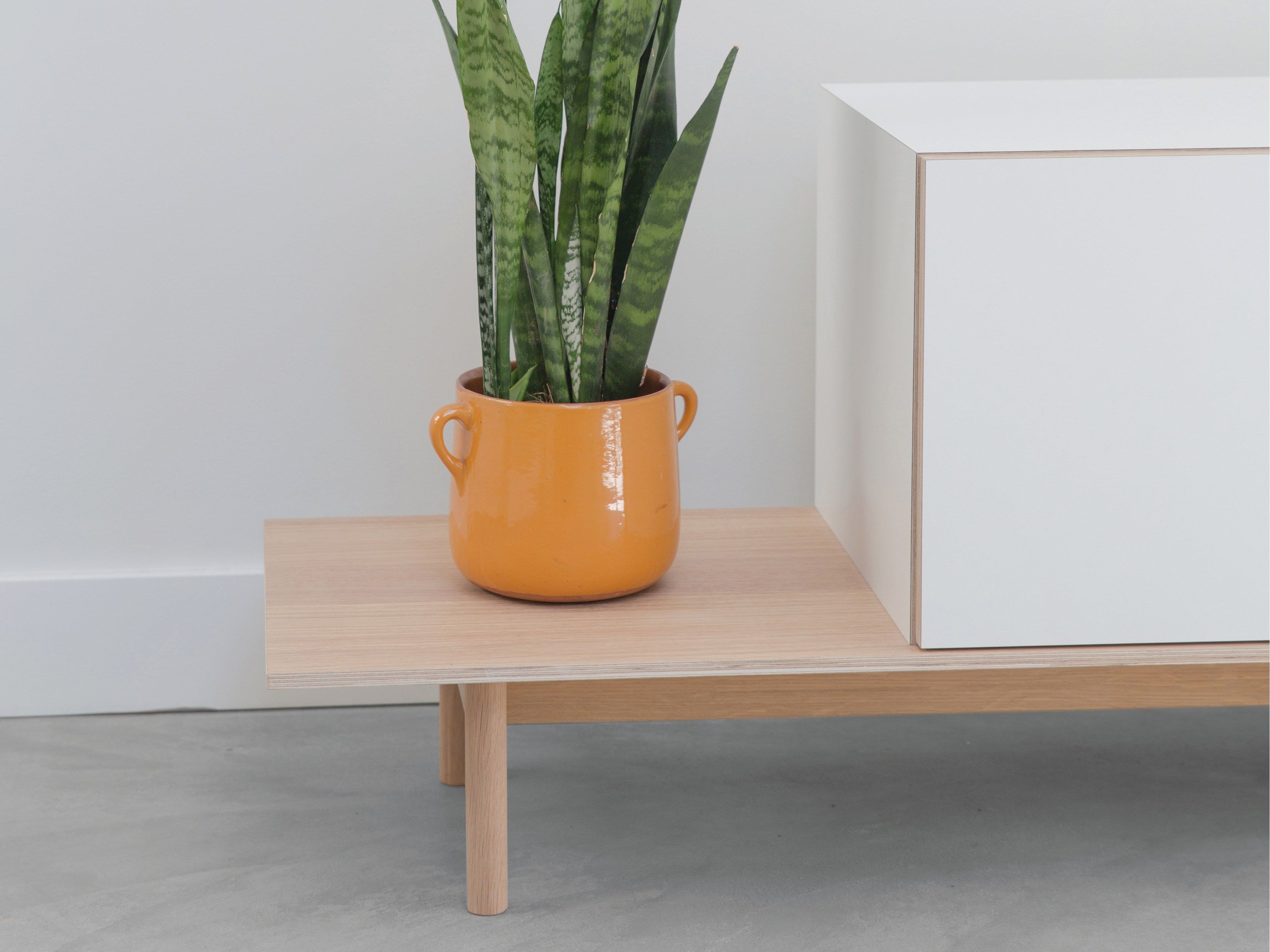 Modular lacquered sideboard BASE By Loof design Joost van der Vecht
