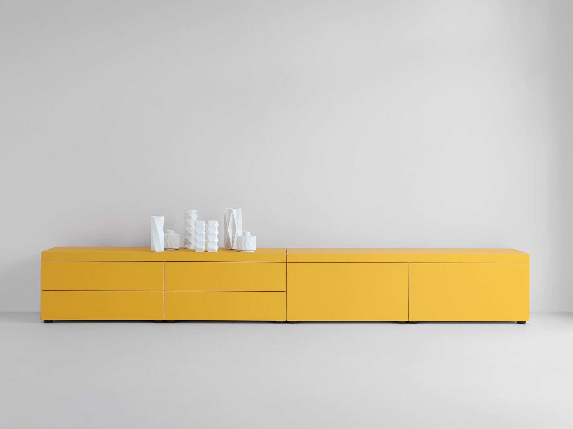 BASIC CAP | Low office storage unit By werner works