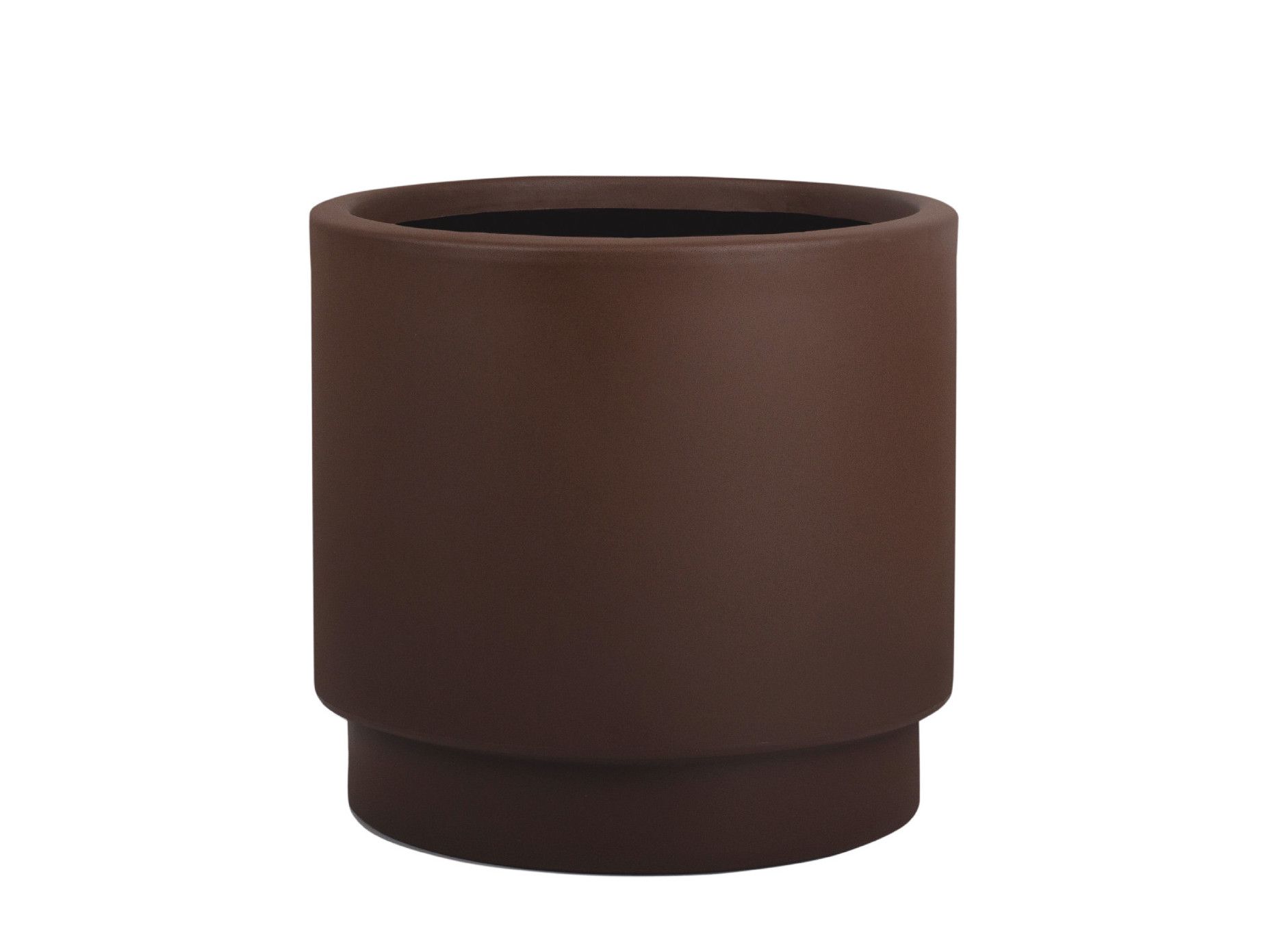BASIC | Round planter Round polyethylene plant pot with automatic ...