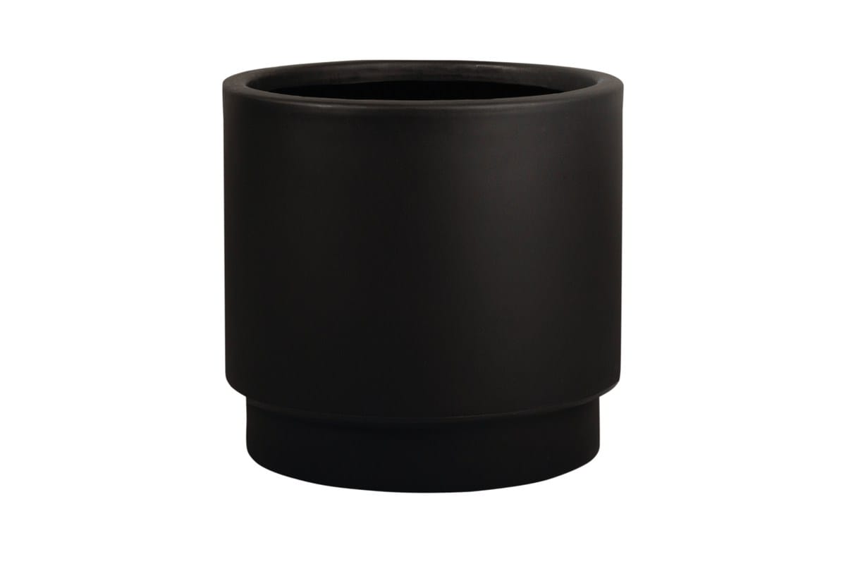 BASIC | Round planter Round polyethylene plant pot with automatic ...