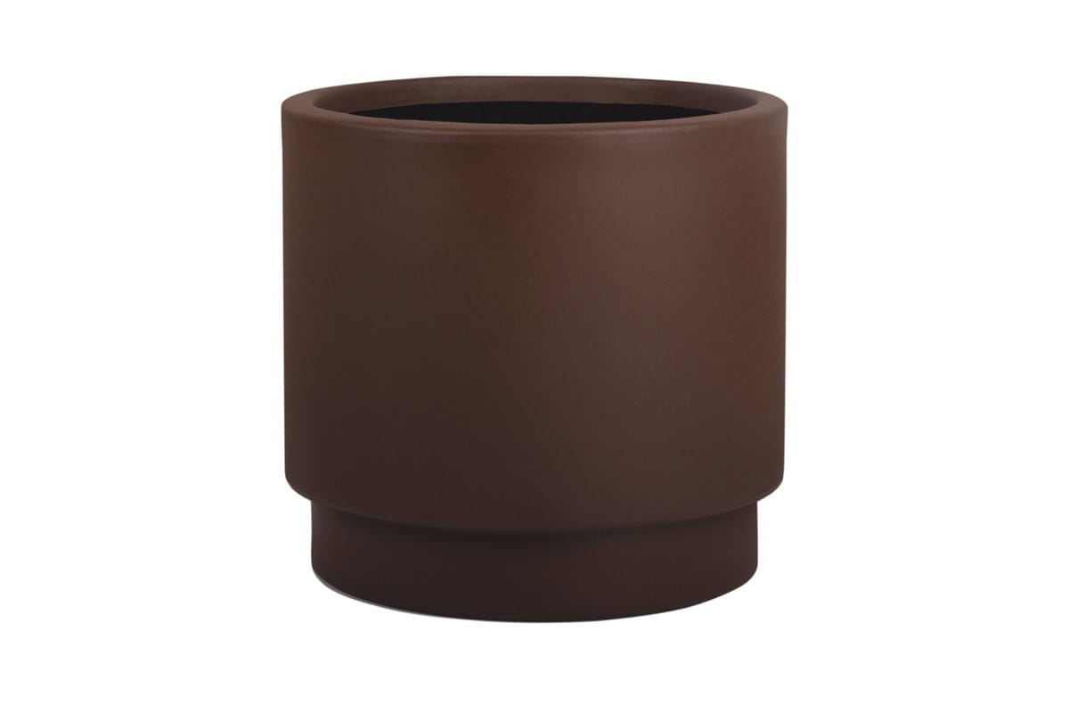 BASIC | Round planter Round polyethylene plant pot with automatic ...