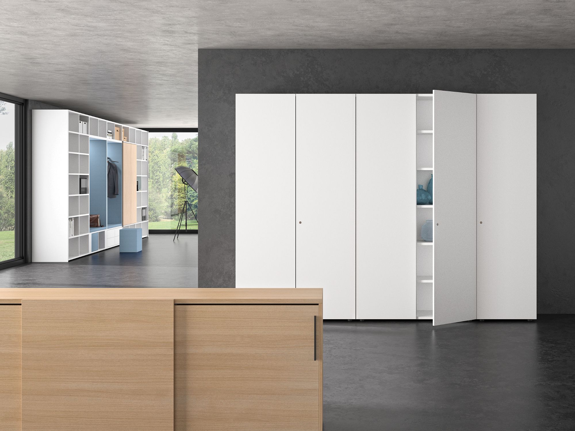 BASIC S Mueble de oficina modular By werner works | design Büro Staubach