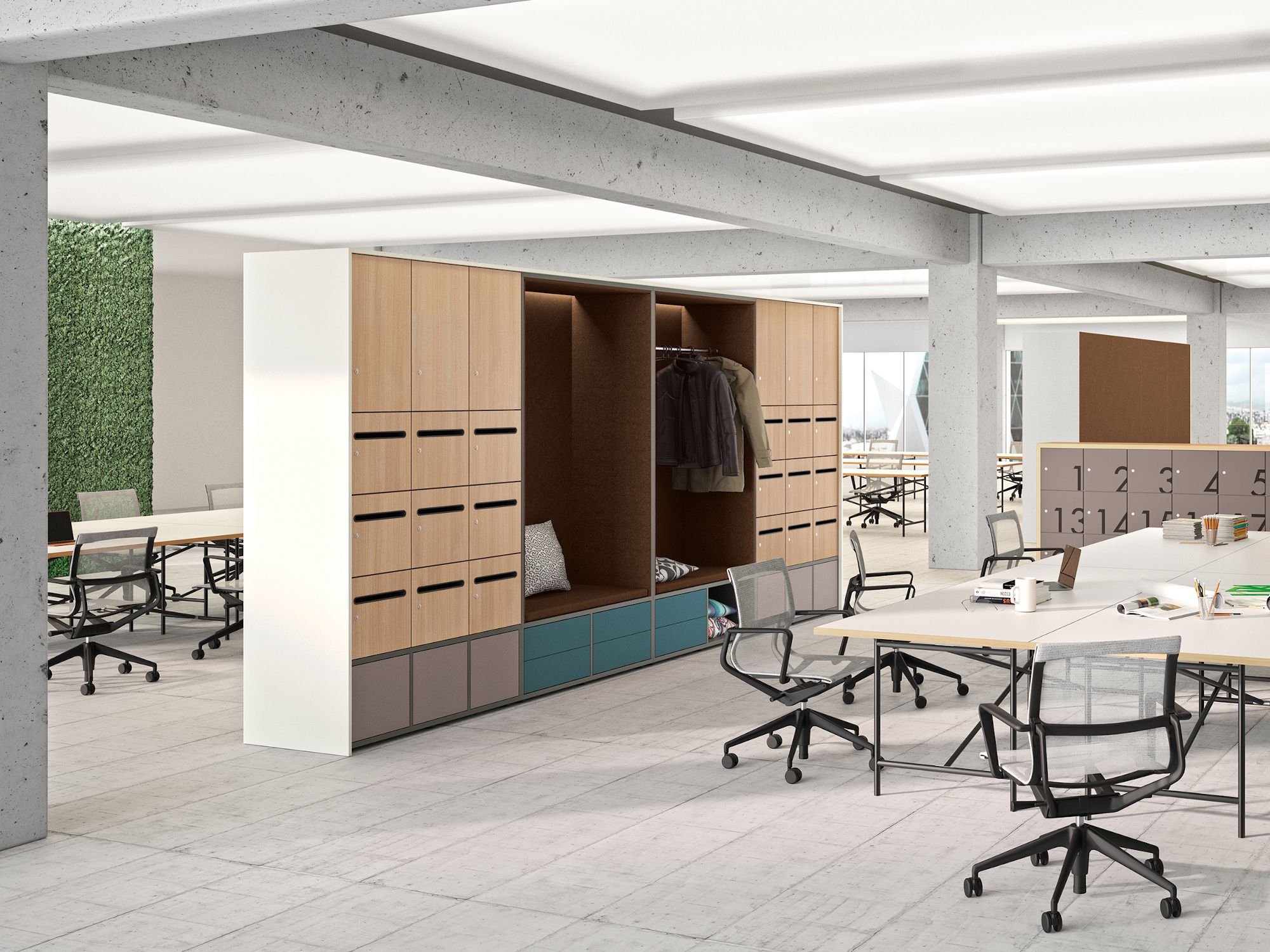 BASIC S | Office coat rack By werner works