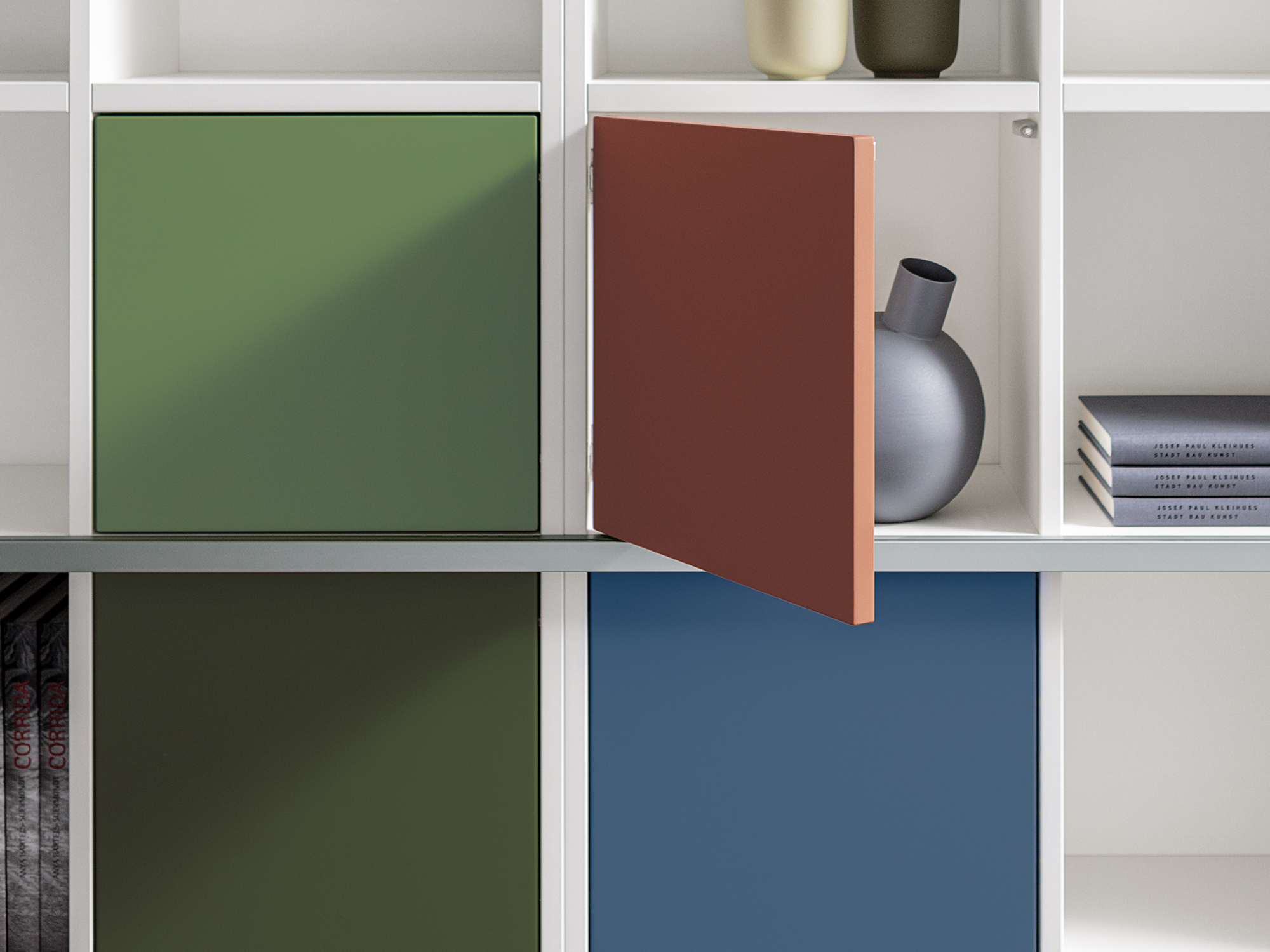 BASIC S | Open office shelving By werner works design Büro Staubach