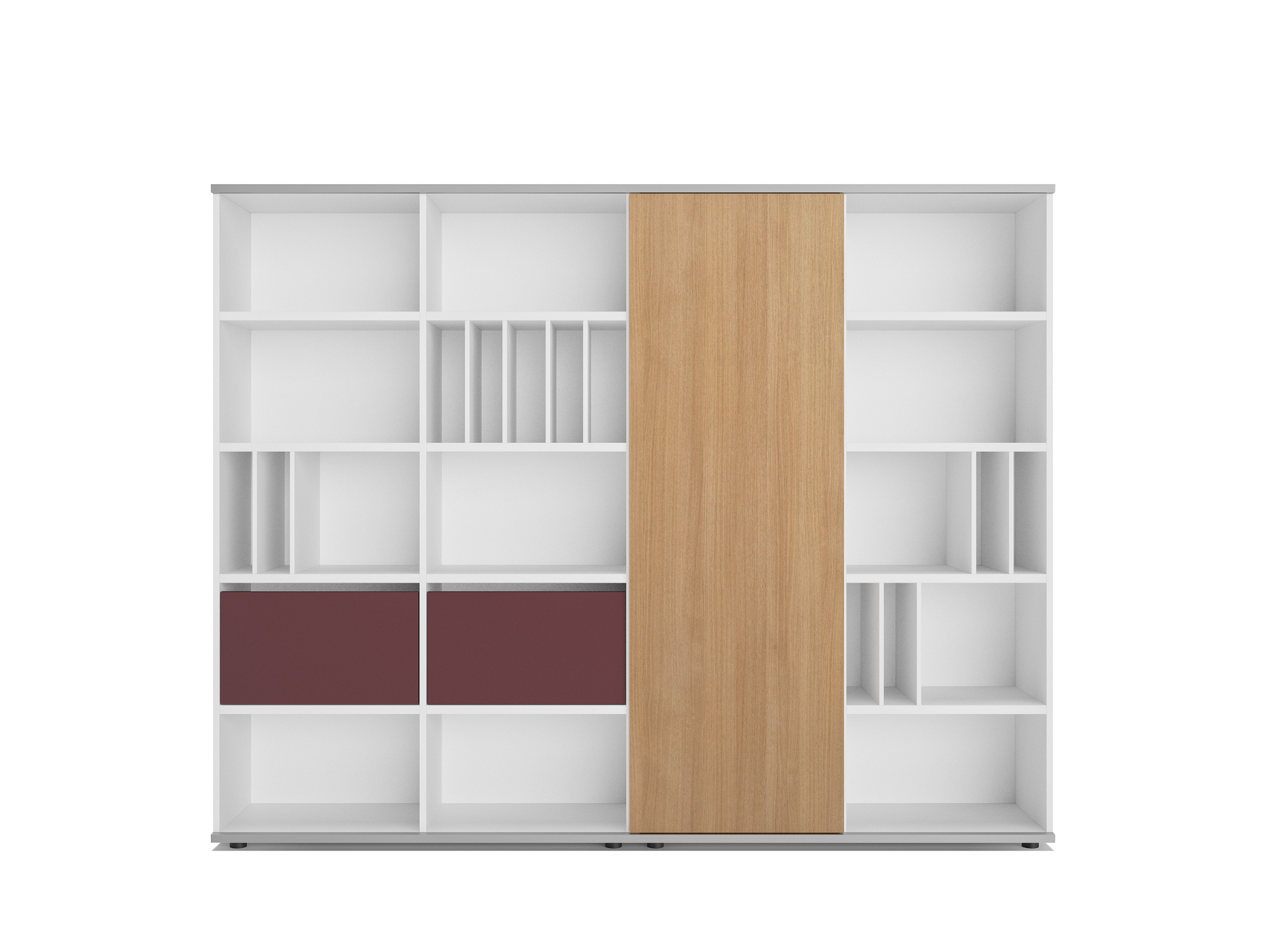 BASIC S | Open office shelving By werner works design Büro Staubach