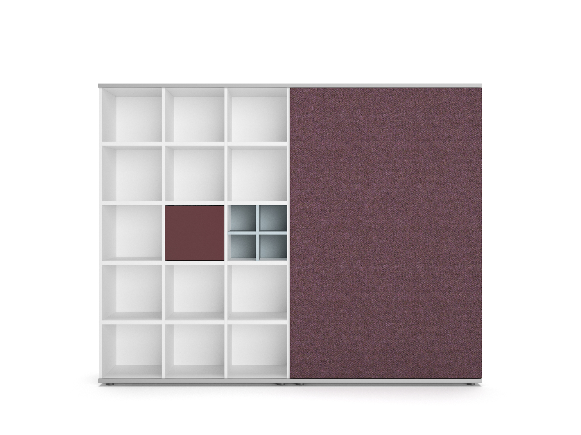 BASIC S | Open office shelving By werner works design Büro Staubach