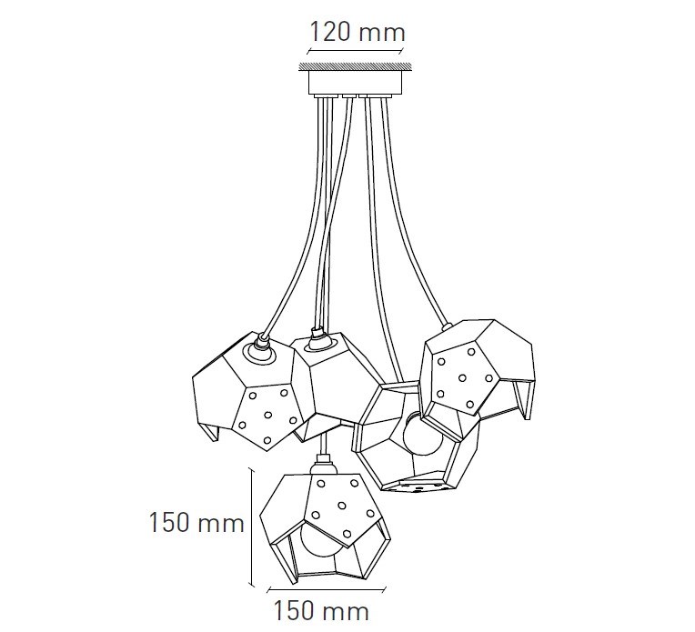 BASIC TWELVE QUINTET | Pendant lamp Basic TWELVE Collection By Plato ...