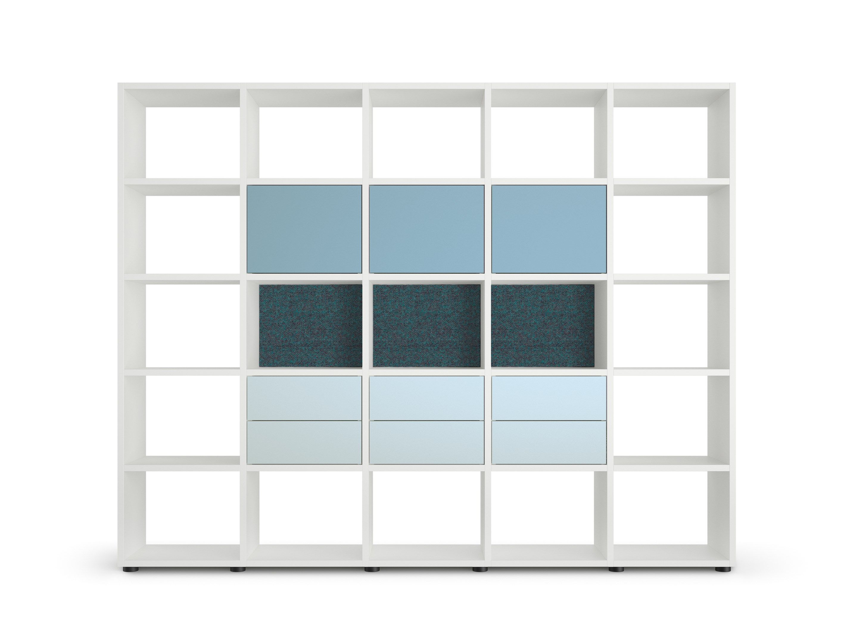 BASIC VIEW | Modular office shelving By werner works