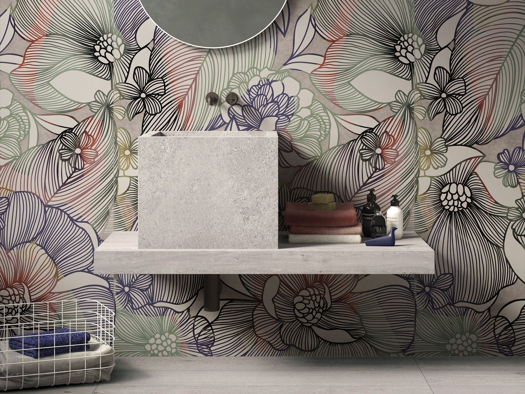 BATH DESIGN | Square washbasin By ABK