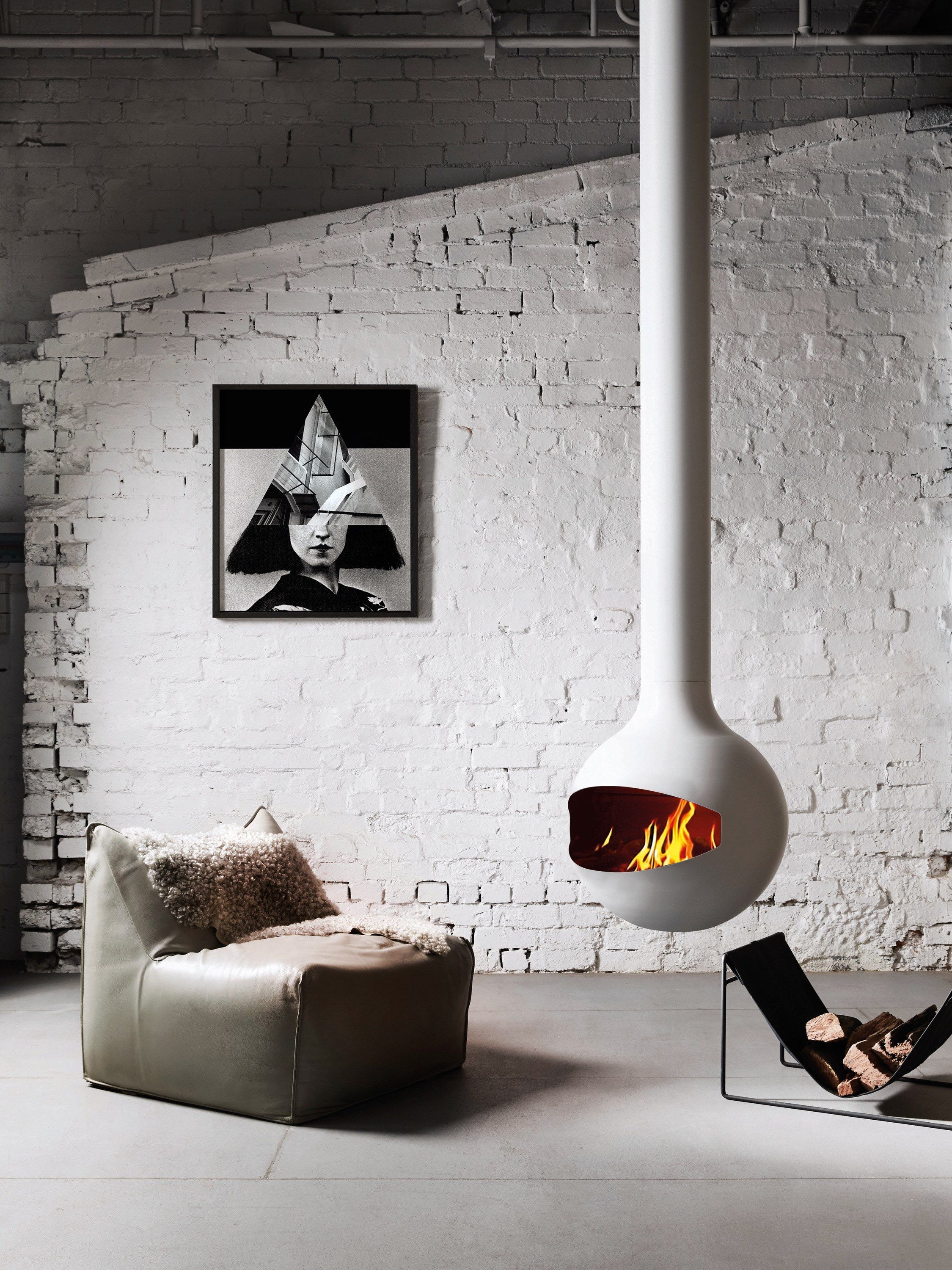 BATHYSCAFOCUS HOLOGRAPHIK fireplace By Focus creation