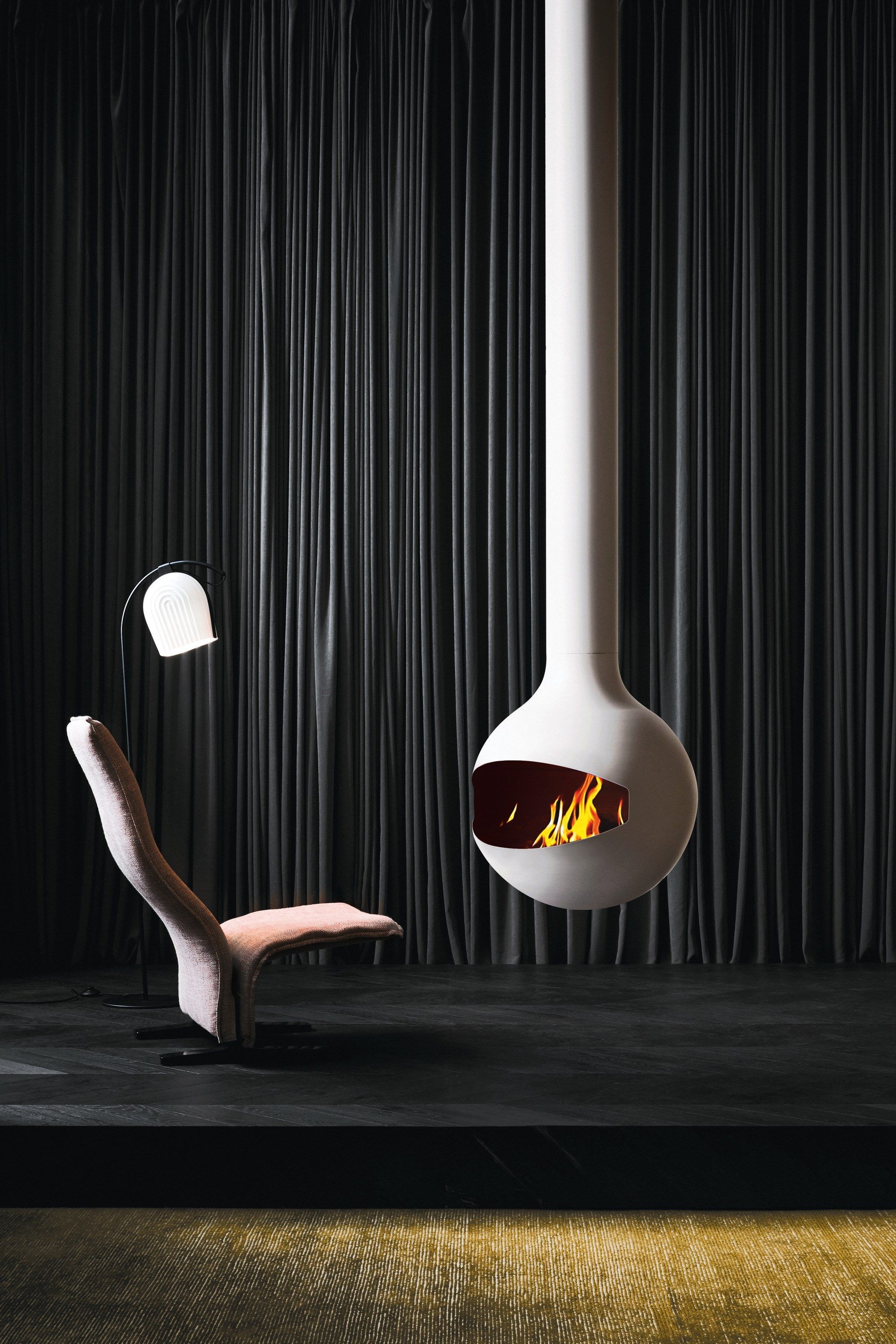 BATHYSCAFOCUS HOLOGRAPHIK Fireplace By Focus creation