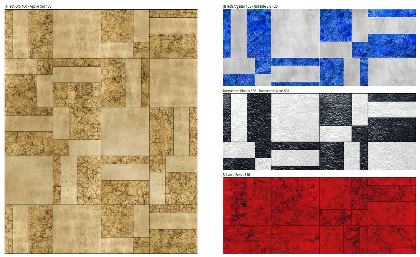 Indoor glass wall/floor tiles BAUHAUS PATTERN Pattern Collection By ...