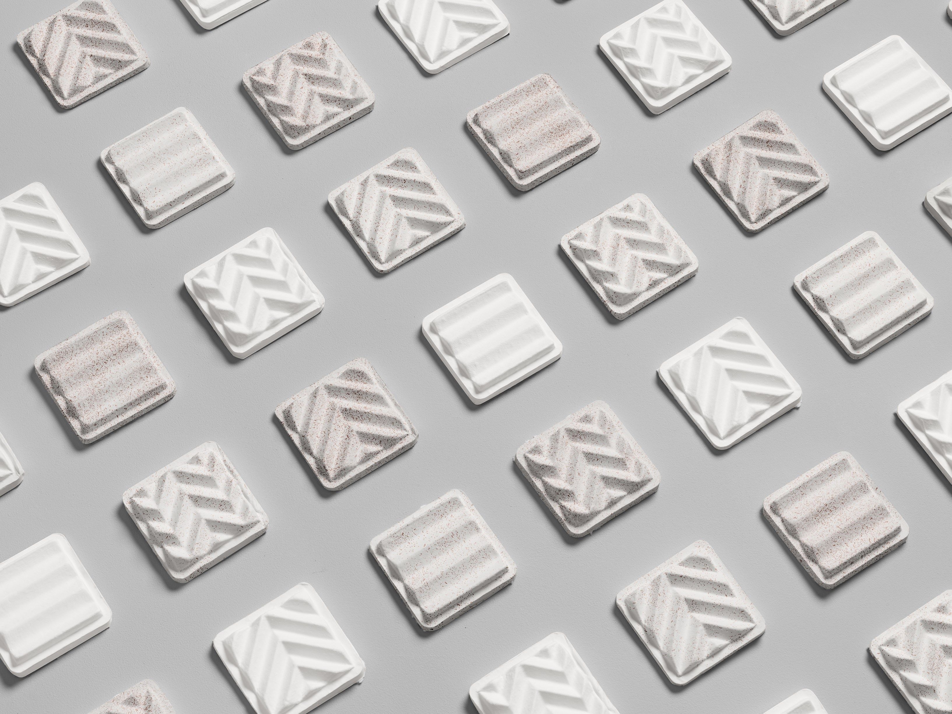 Fireproof cellulose fibre Acoustic wall panel BAUX ACOUSTIC PULP BAUX ...