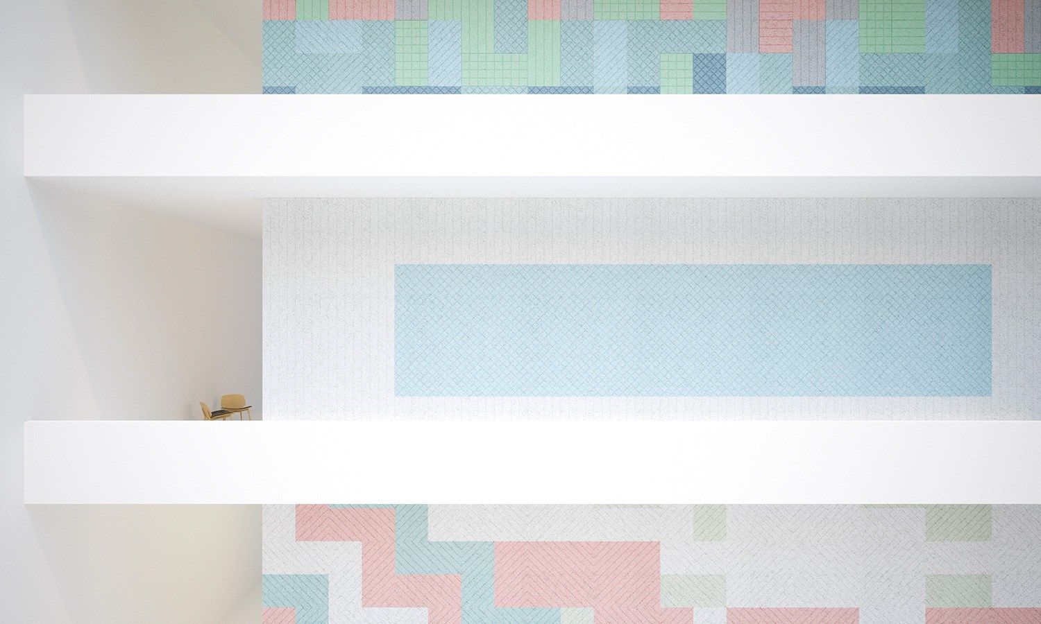 Acoustic wall panel BAUX INSPIRATION By BAUX