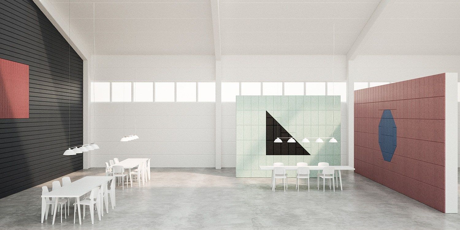 Acoustic wall panel BAUX INSPIRATION By BAUX