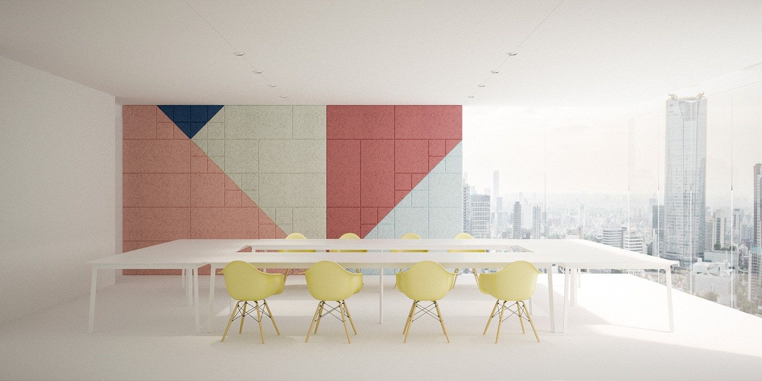 Acoustic wall panel BAUX INSPIRATION By BAUX