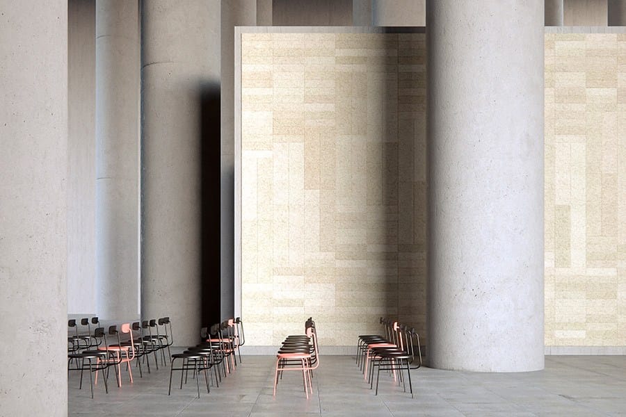 Acoustic wall panel BAUX INSPIRATION By BAUX