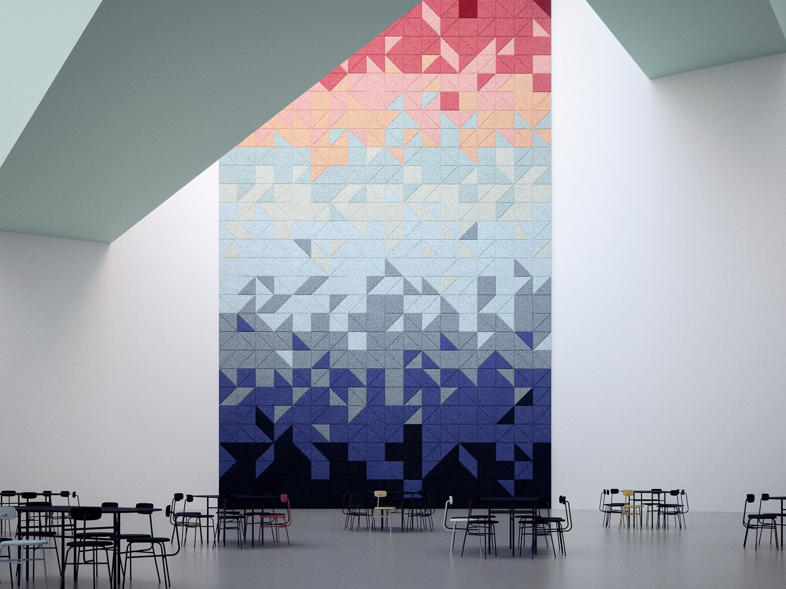 Acoustic wall panel BAUX INSPIRATION By BAUX