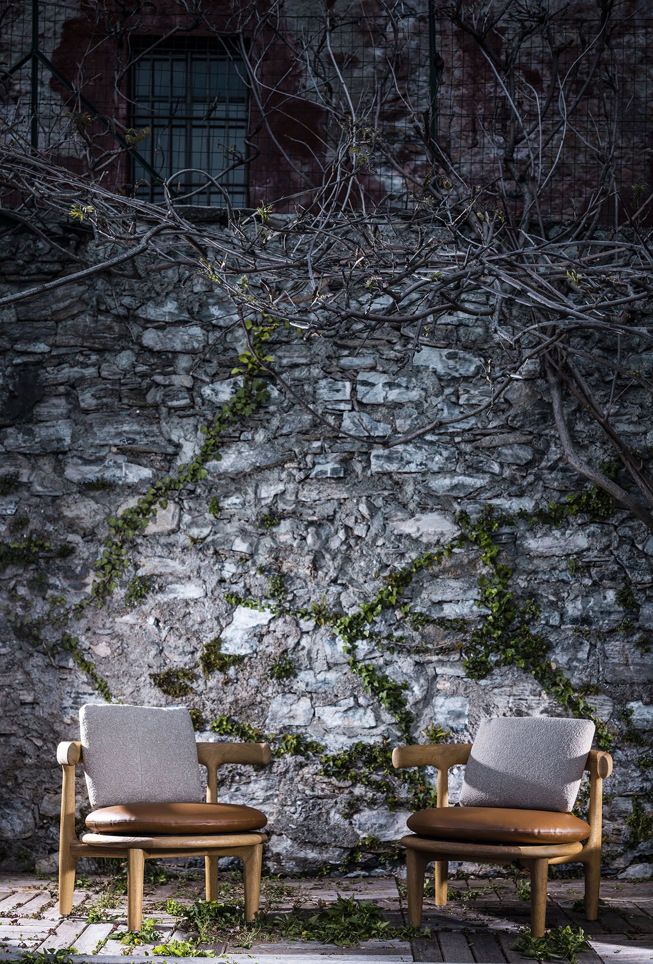 HIMBA OUTDOOR Easy chair By BAXTER | design Roberto Lazzeroni