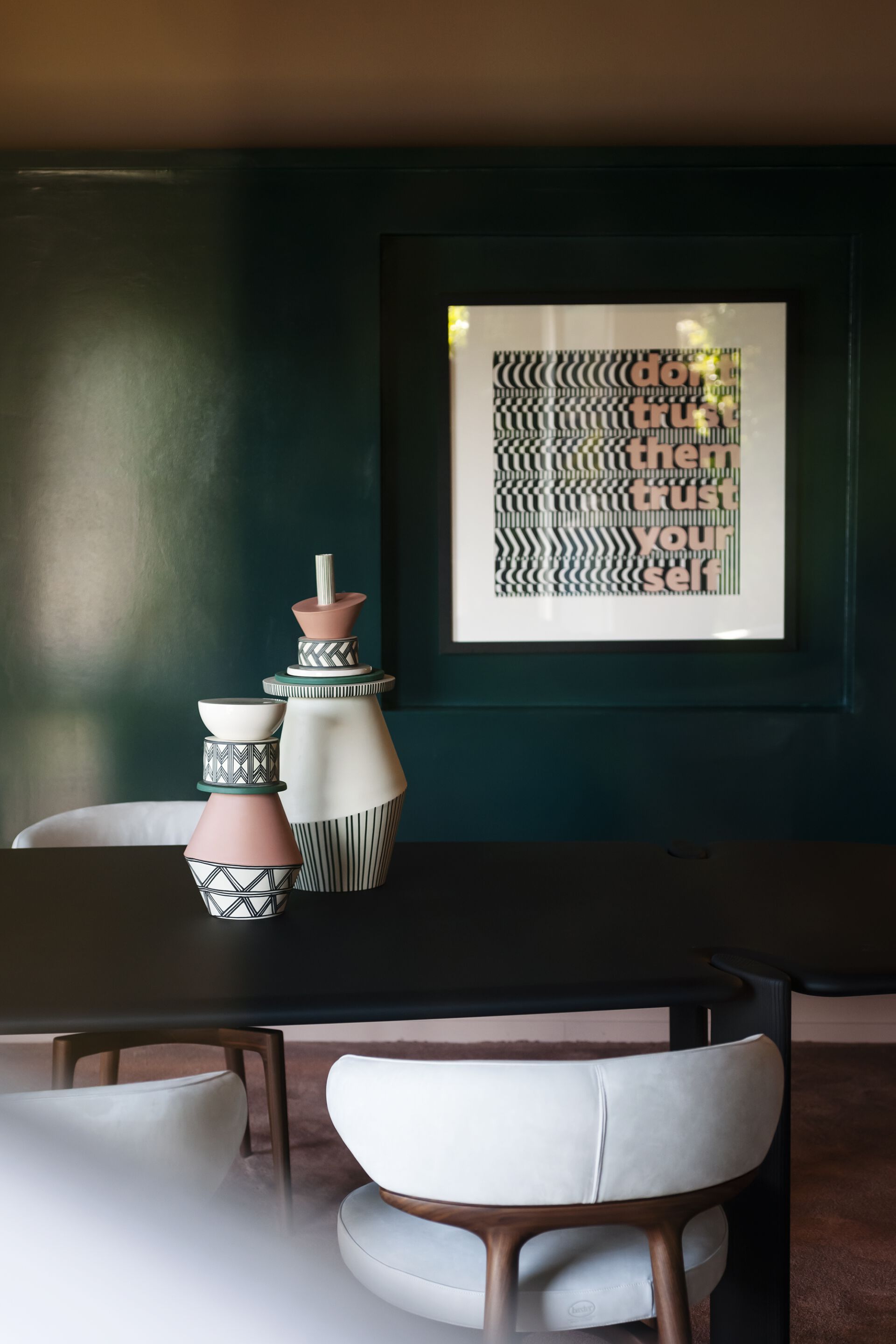 ISAMU WOOD Table By Baxter