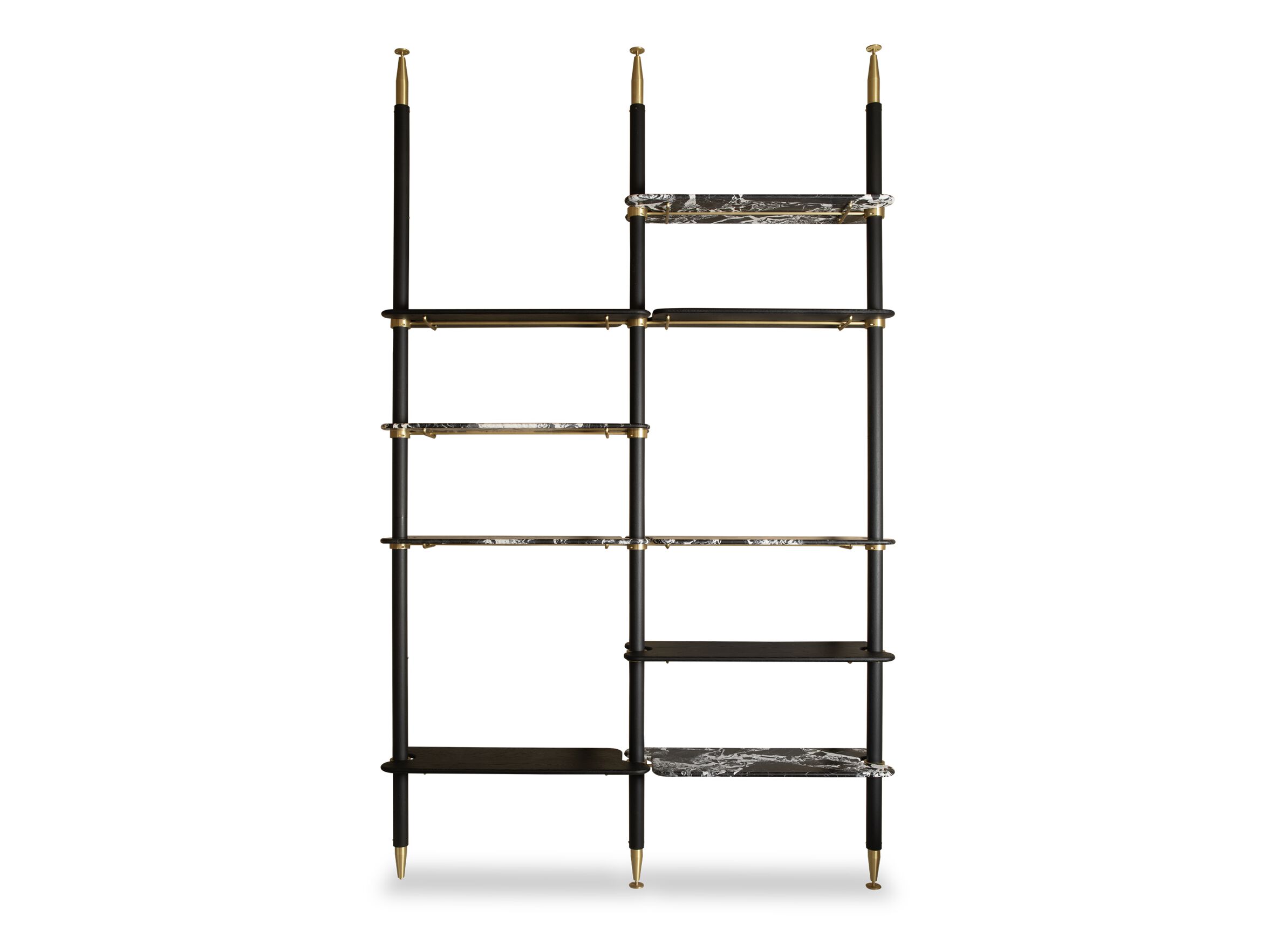 LLOYD Floor-ceiling mounted bookcase By BAXTER
