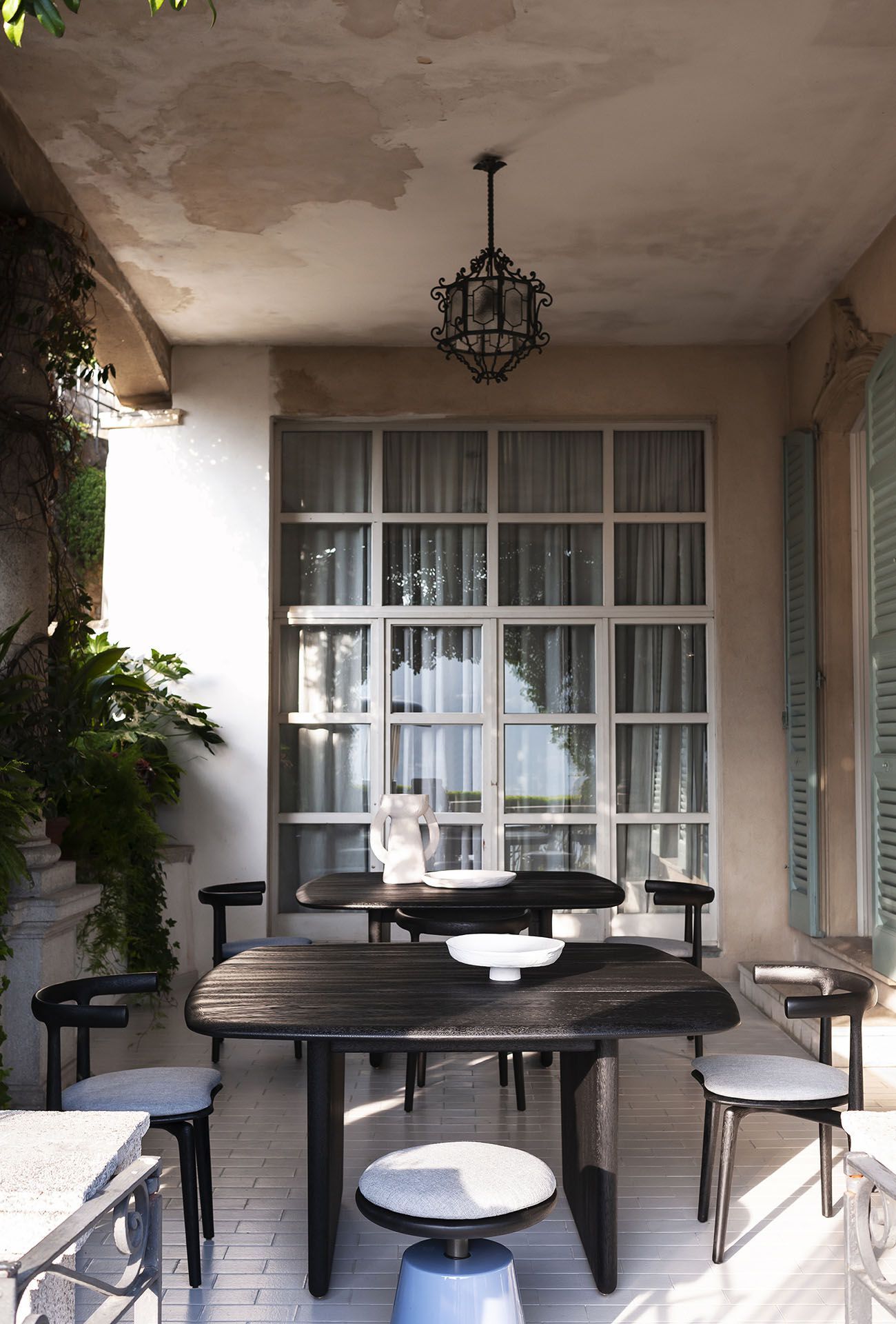 NAIROBI OUTDOOR Square table By BAXTER | design Roberto Lazzeroni