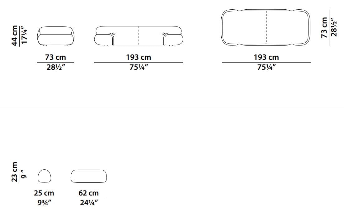 SO SOFT Day bed By BAXTER