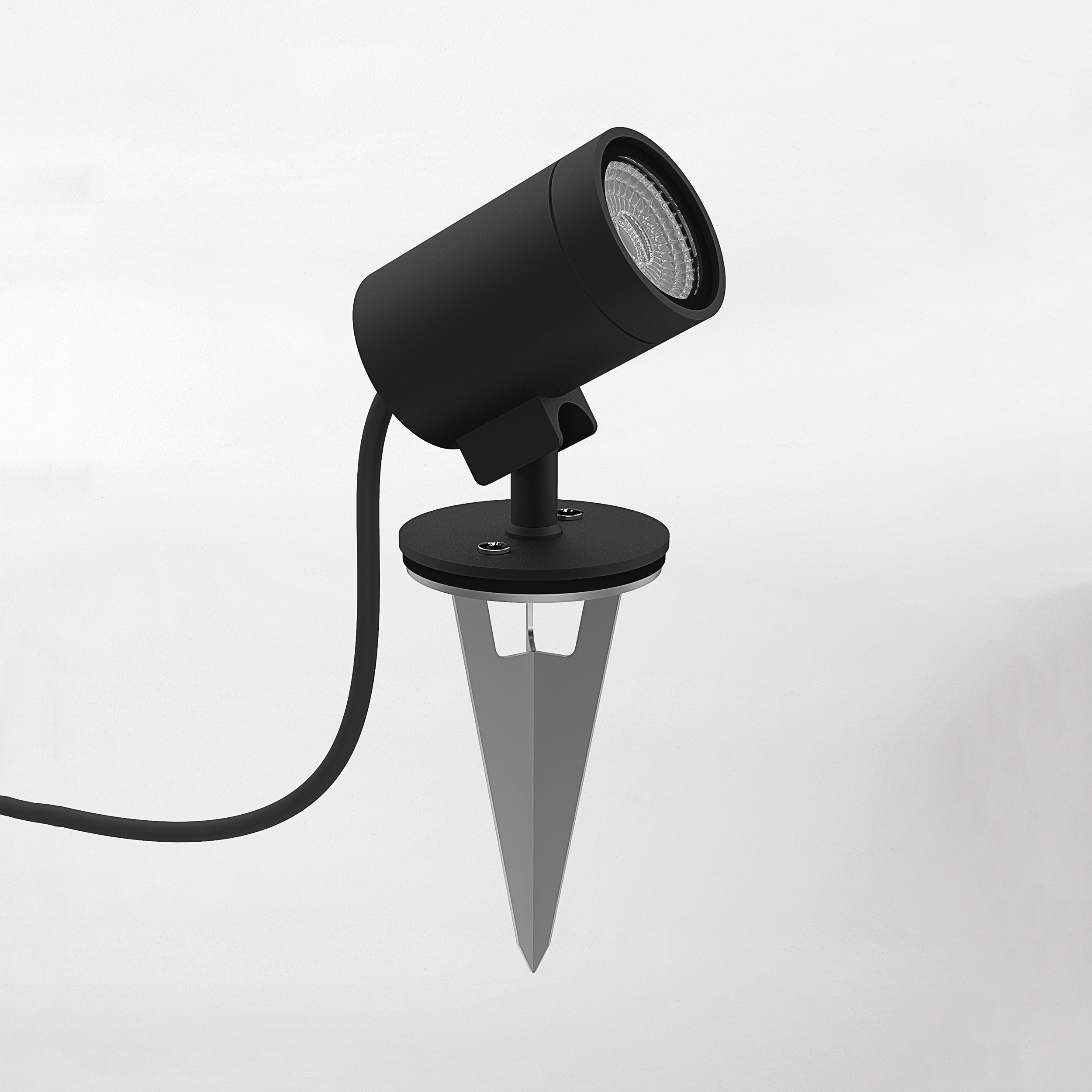 LED aluminium Outdoor floodlight BAYVILLE SPIKE SPOT By Astro Lighting