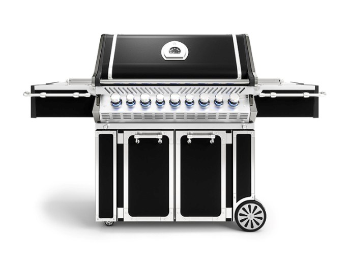 BBQ100 Gas stainless steel barbecue By Officine Gullo