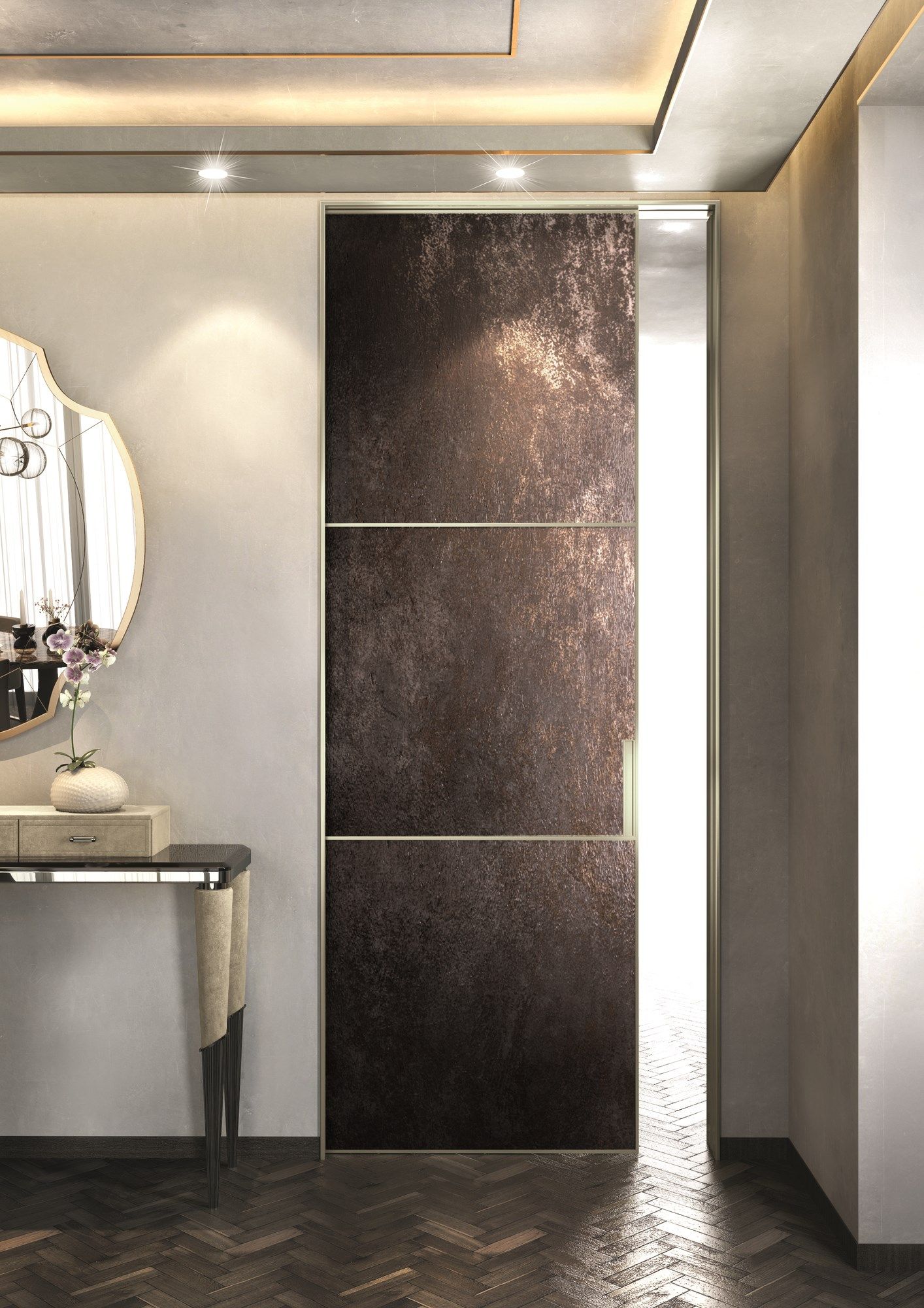 BE MINE | Porcelain stoneware door Aluminiun Chic – Doors Collection By ...