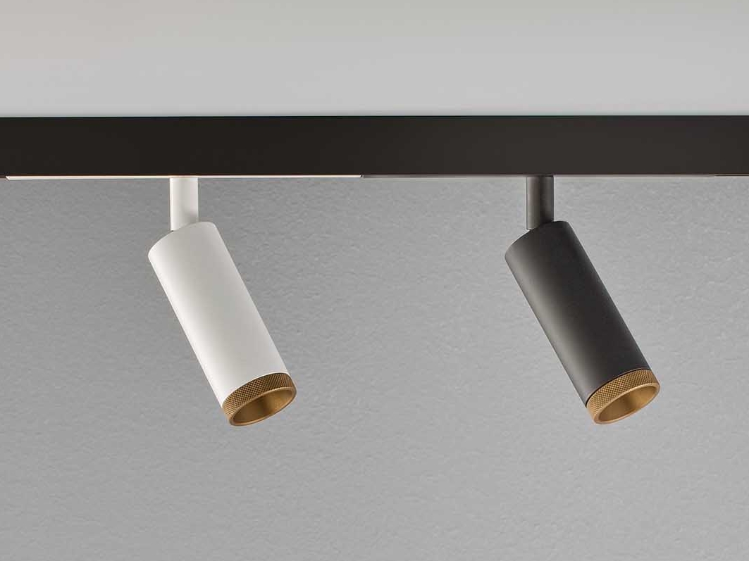 Lampe sur rails en métal BEAM MASTER TRACK By Olev design Marc Sadler