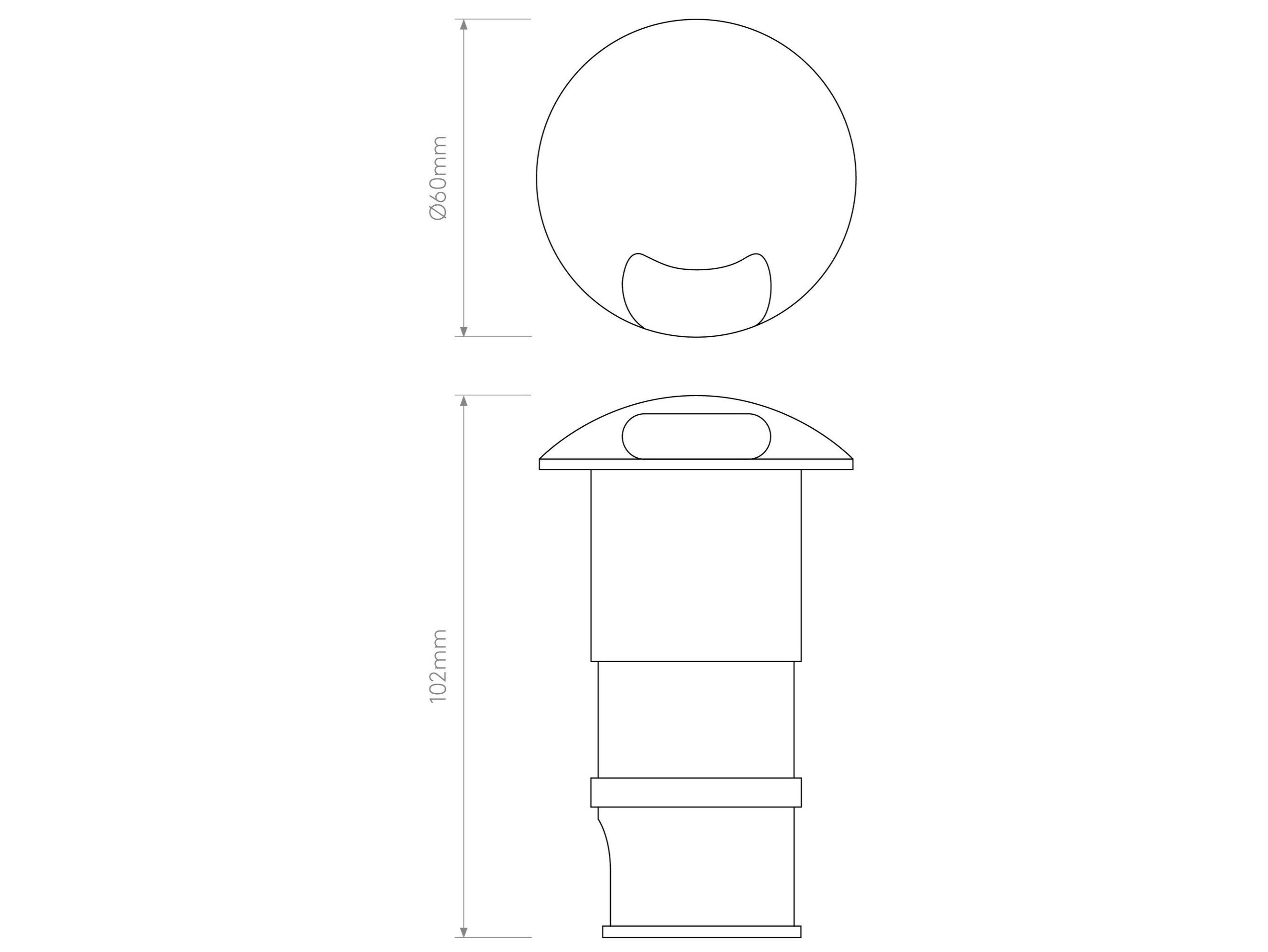 BEAM ONE LED Steplight By Astro Lighting