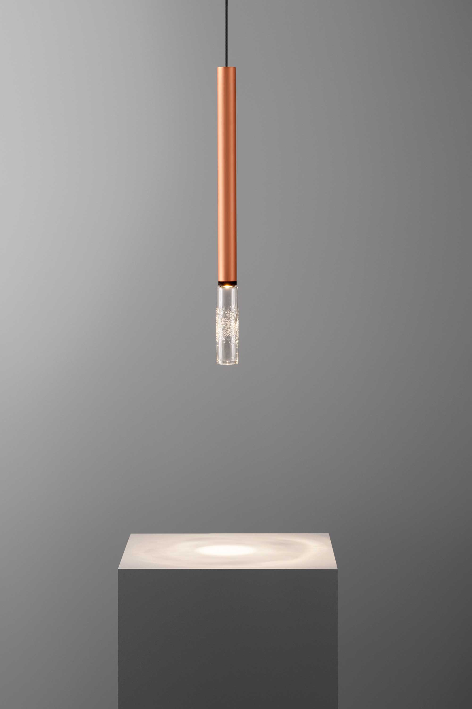 BEAM STICK GLASS LED glass pendant lamp By Olev | design Marc Sadler