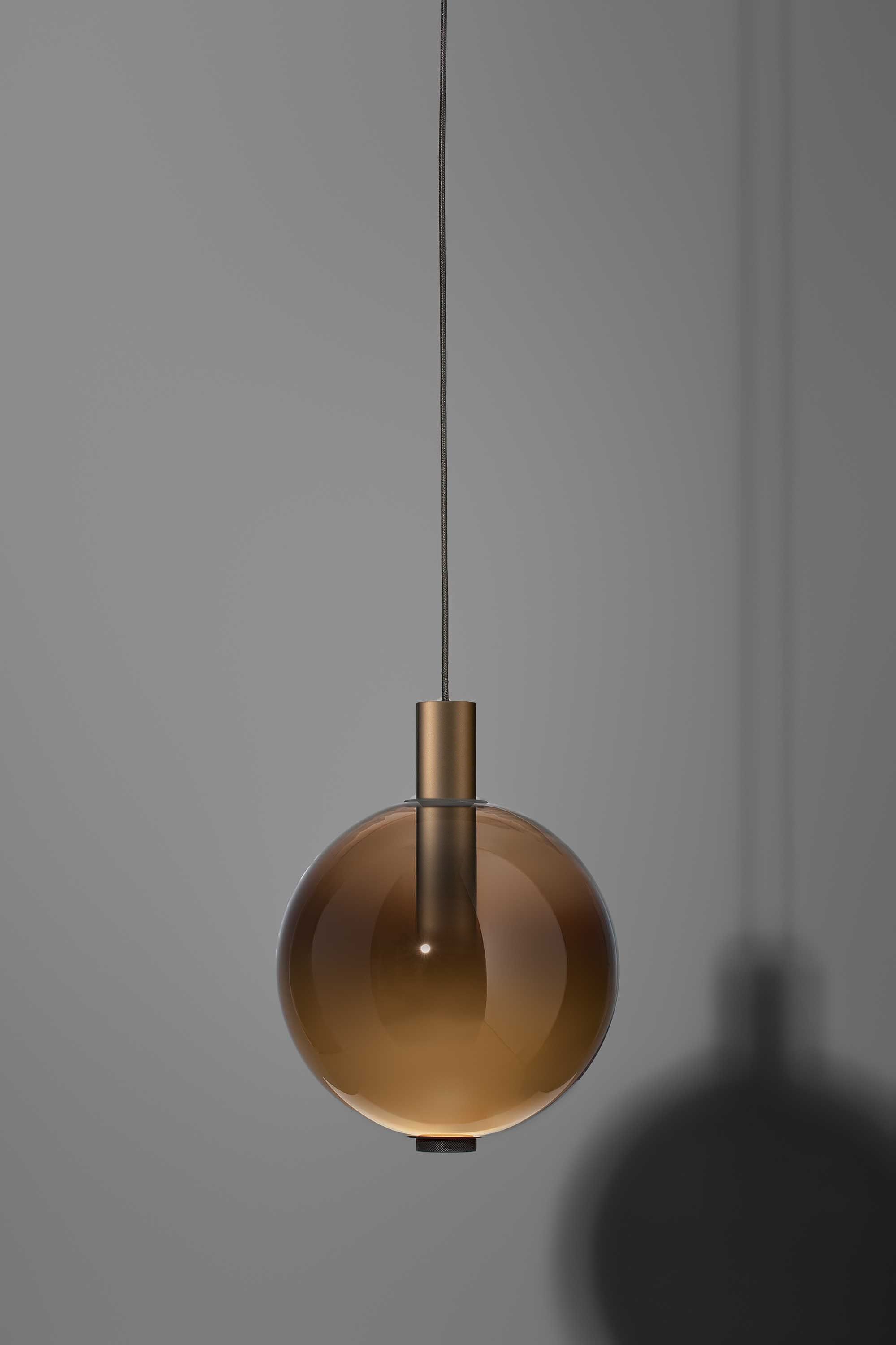 LED blown glass pendant lamp BEAM STICK NUANCE Beam Collection By Olev ...