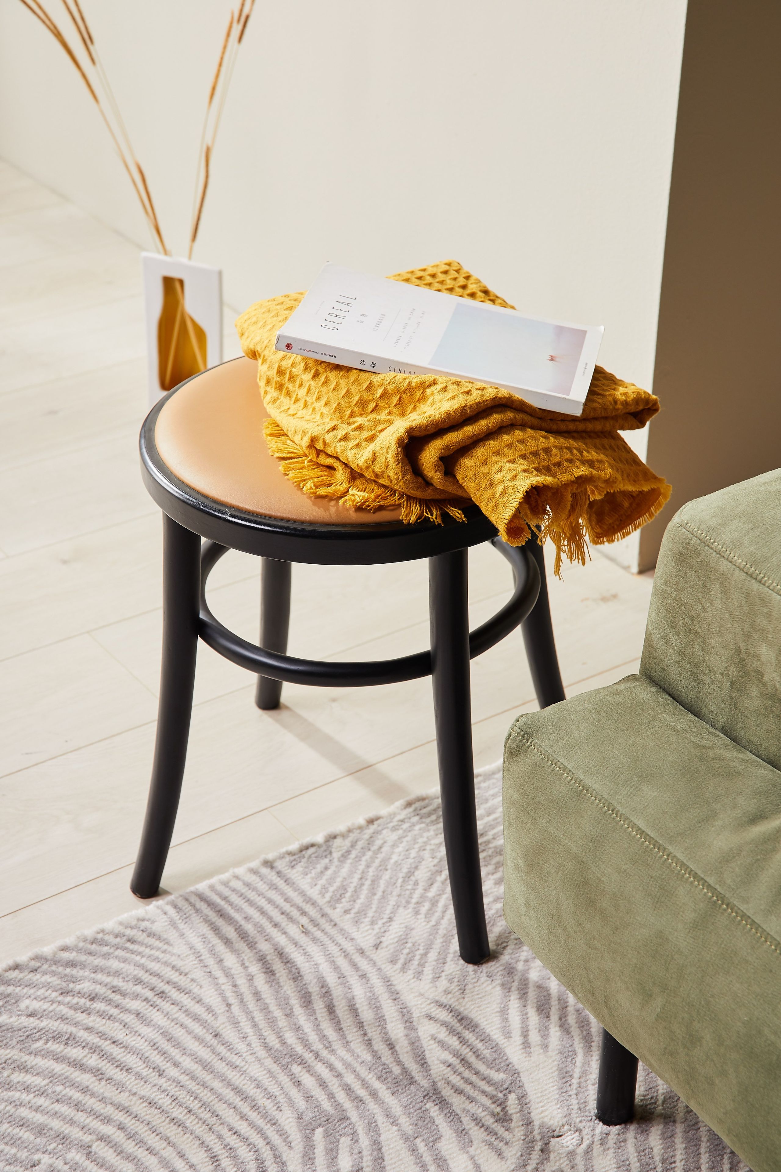 BEARD | Upholstered stool stool By grado design