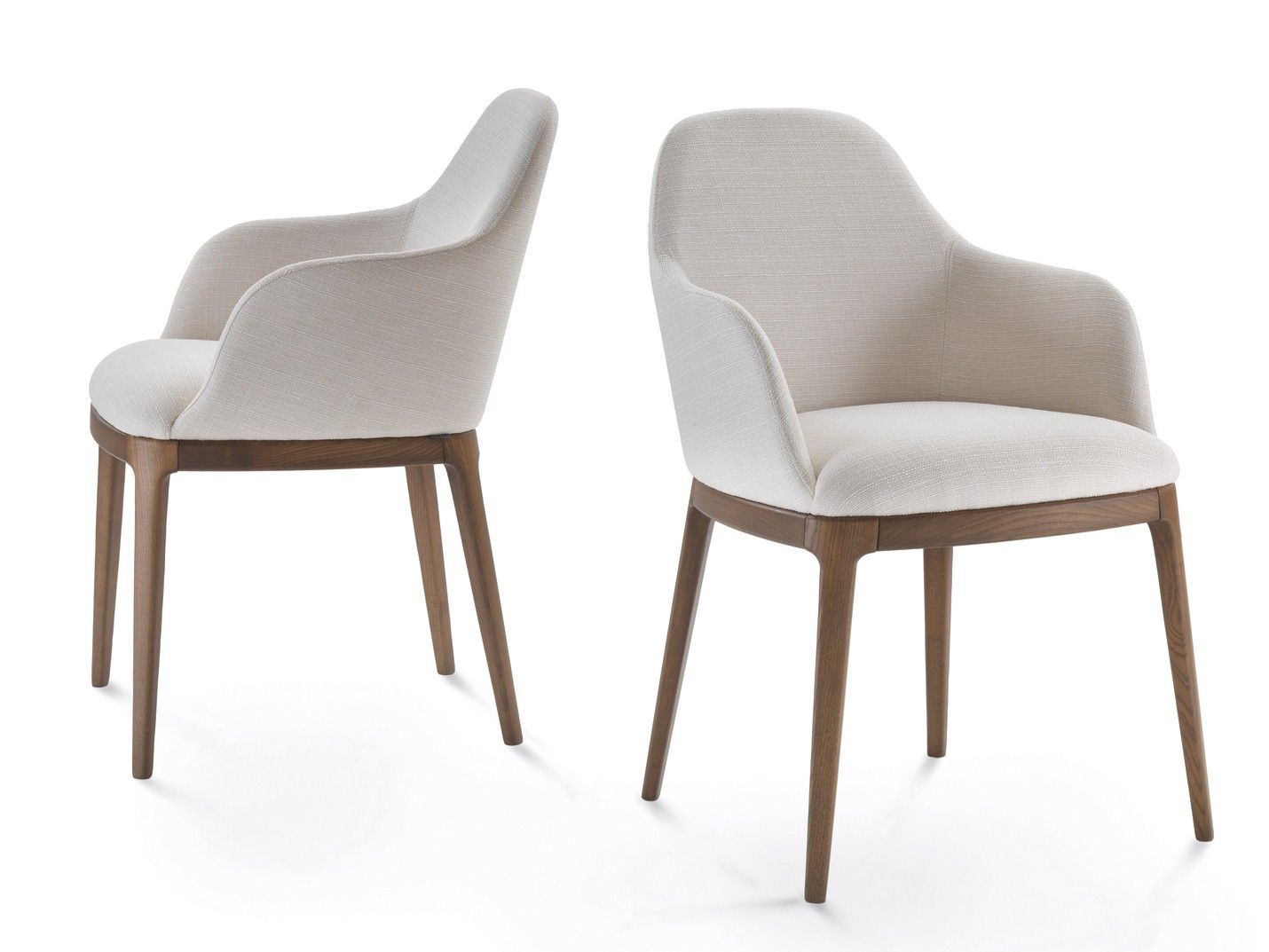 BECKY | Chair with armrests By Pacini & Cappellini