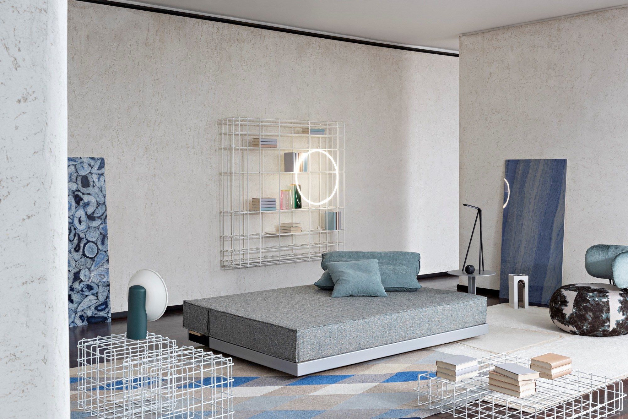 BED & BREAKFAST Sofa bed By Saba Italia | design Giuseppe Viganò