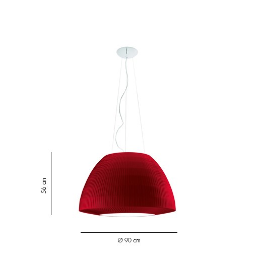 BELL Fabric pendant lamp By AXOLIGHT