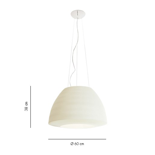 BELL Fabric pendant lamp By AXOLIGHT
