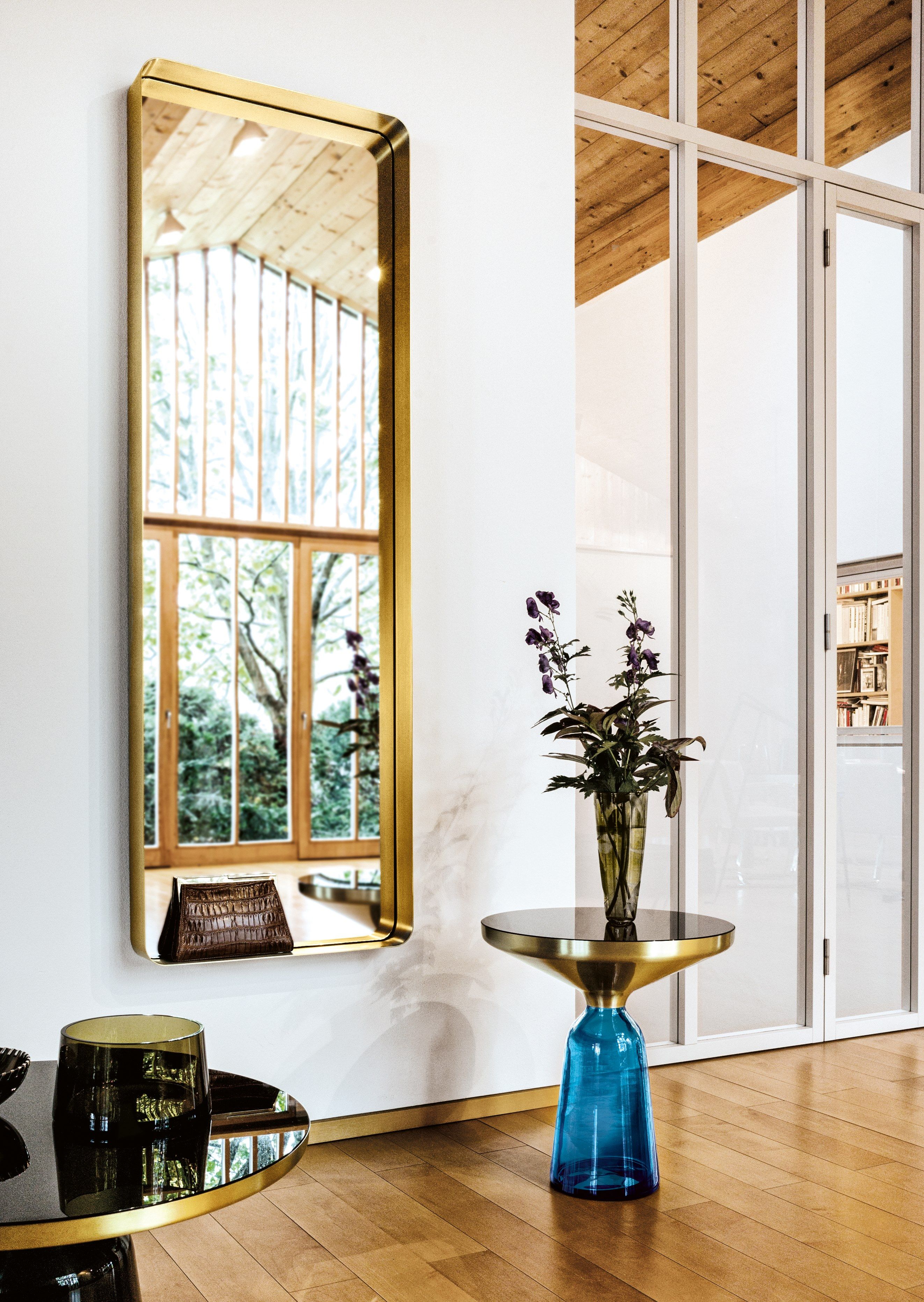 BELL SIDE TABLE BRASS By ClassiCon design Sebastian Herkner