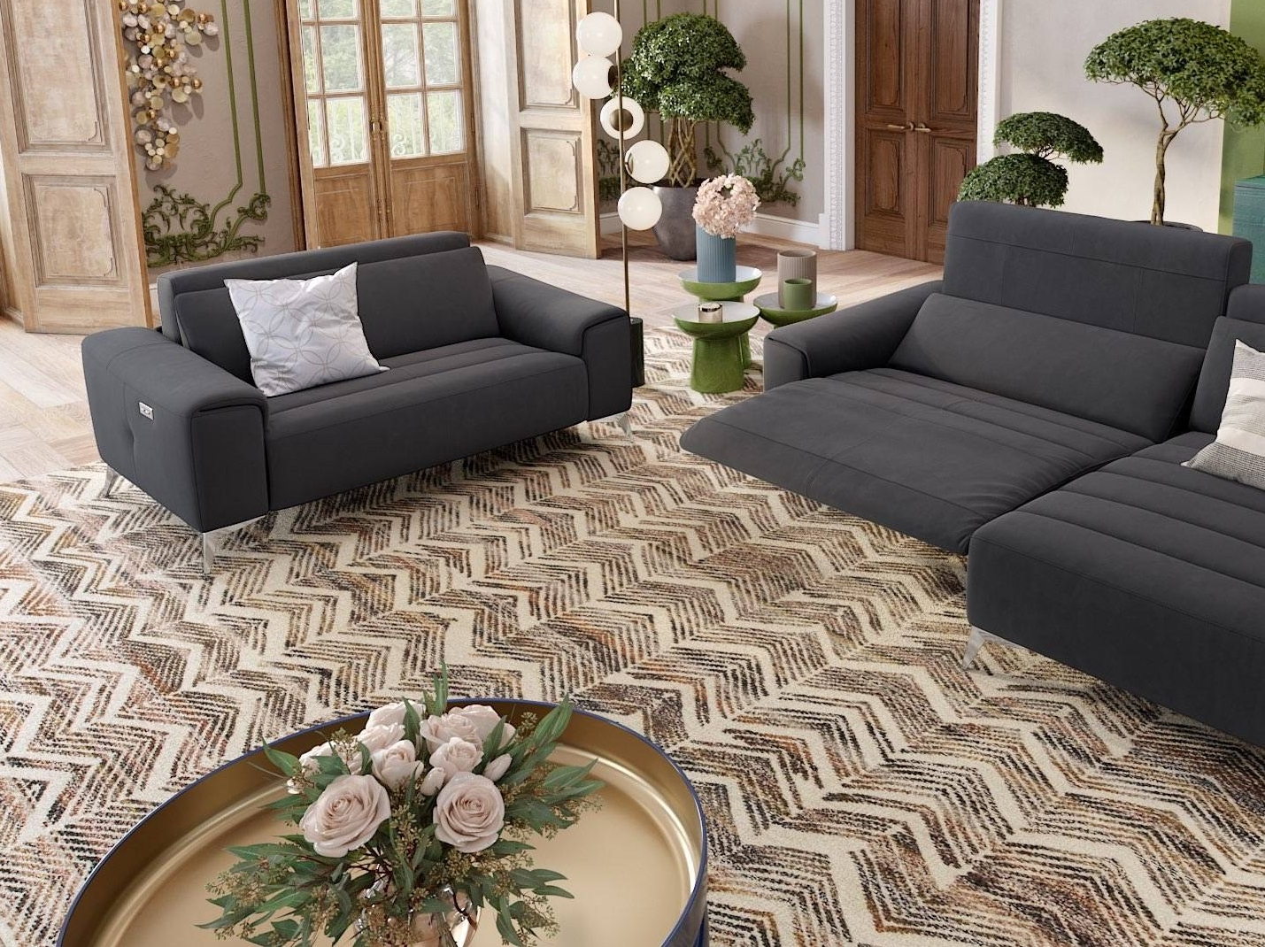 BELLA MINI | Fabric sofa sofa By Sofanella